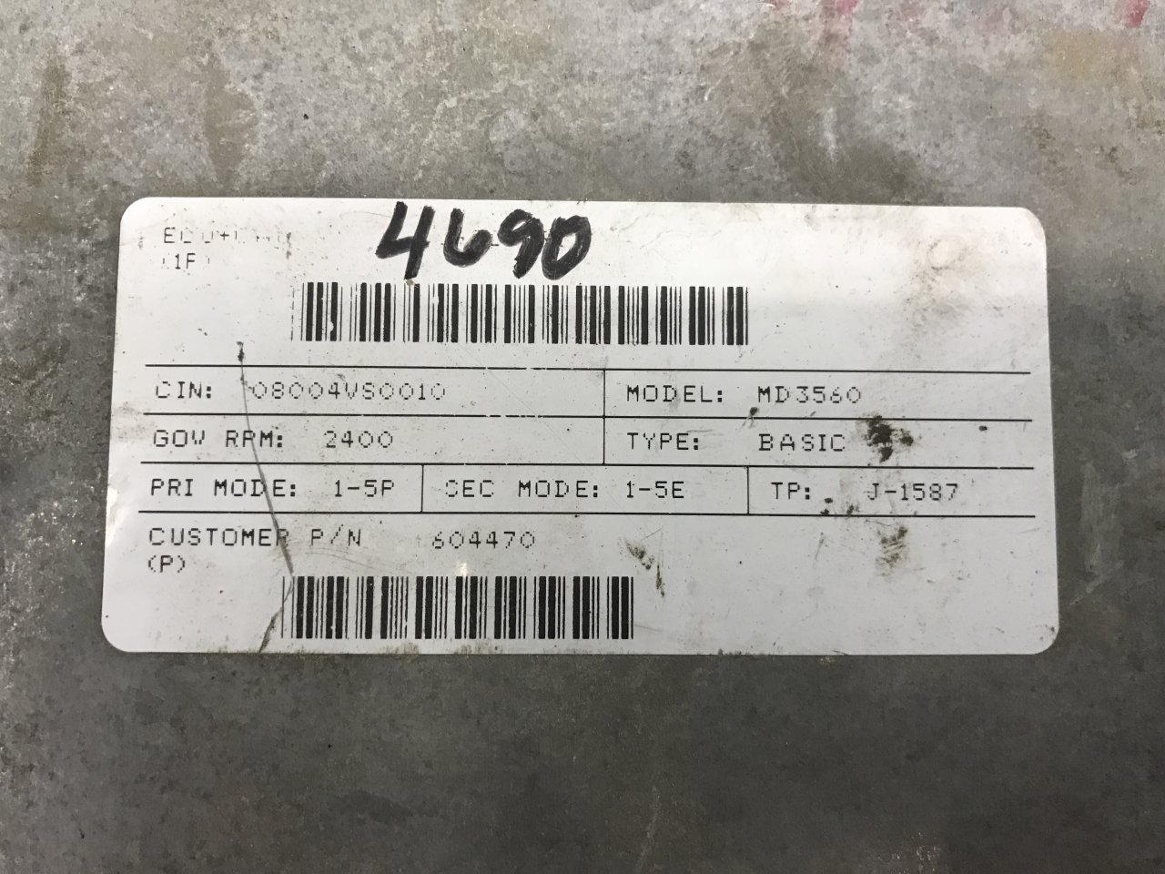 29516999 | Allison MD3560 TCM | Transmission Control Module for Sale
