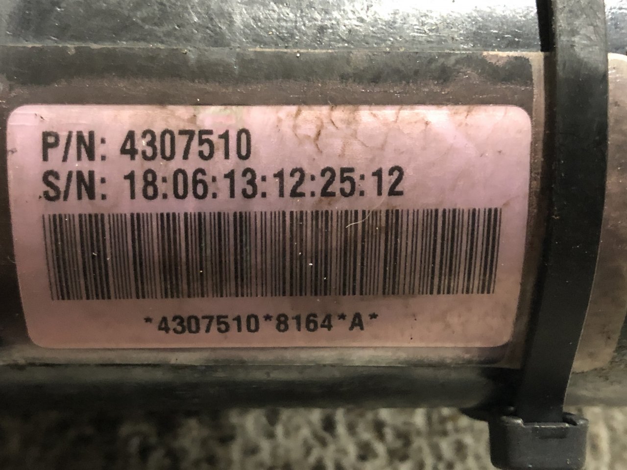 Fuller FAOM16810C-EA3 Transmission Shift Motor for Sale