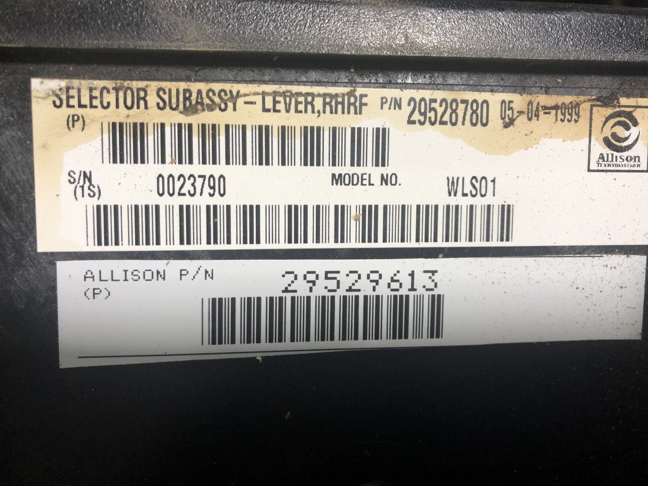 29528780 | Allison MD3060 Transmission Electric Shifter for Sale