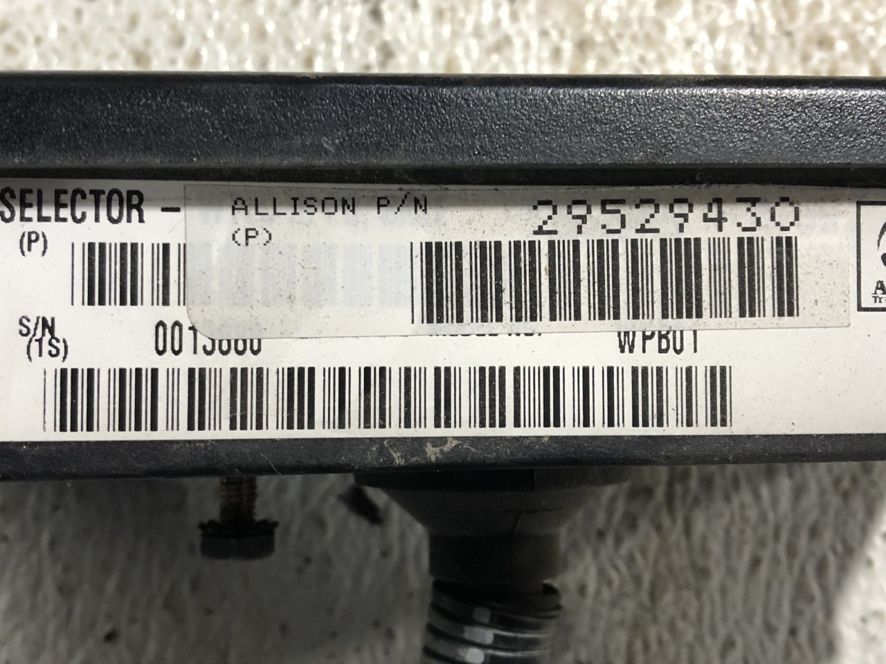 29529430 | Allison MD3060 Transmission Electric Shifter for Sale