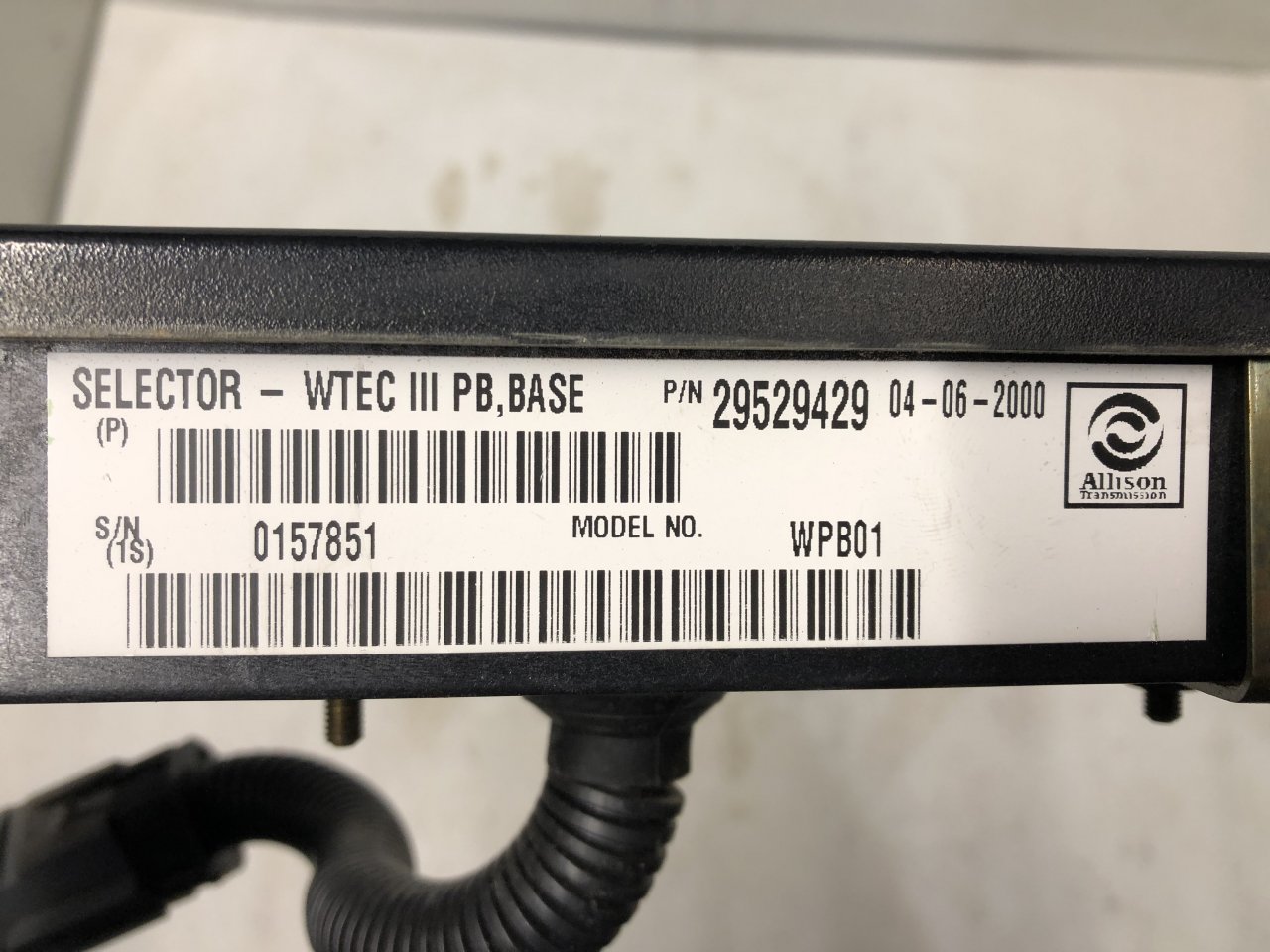 29529429 | Allison MD3560 Transmission Electric Shifter for Sale