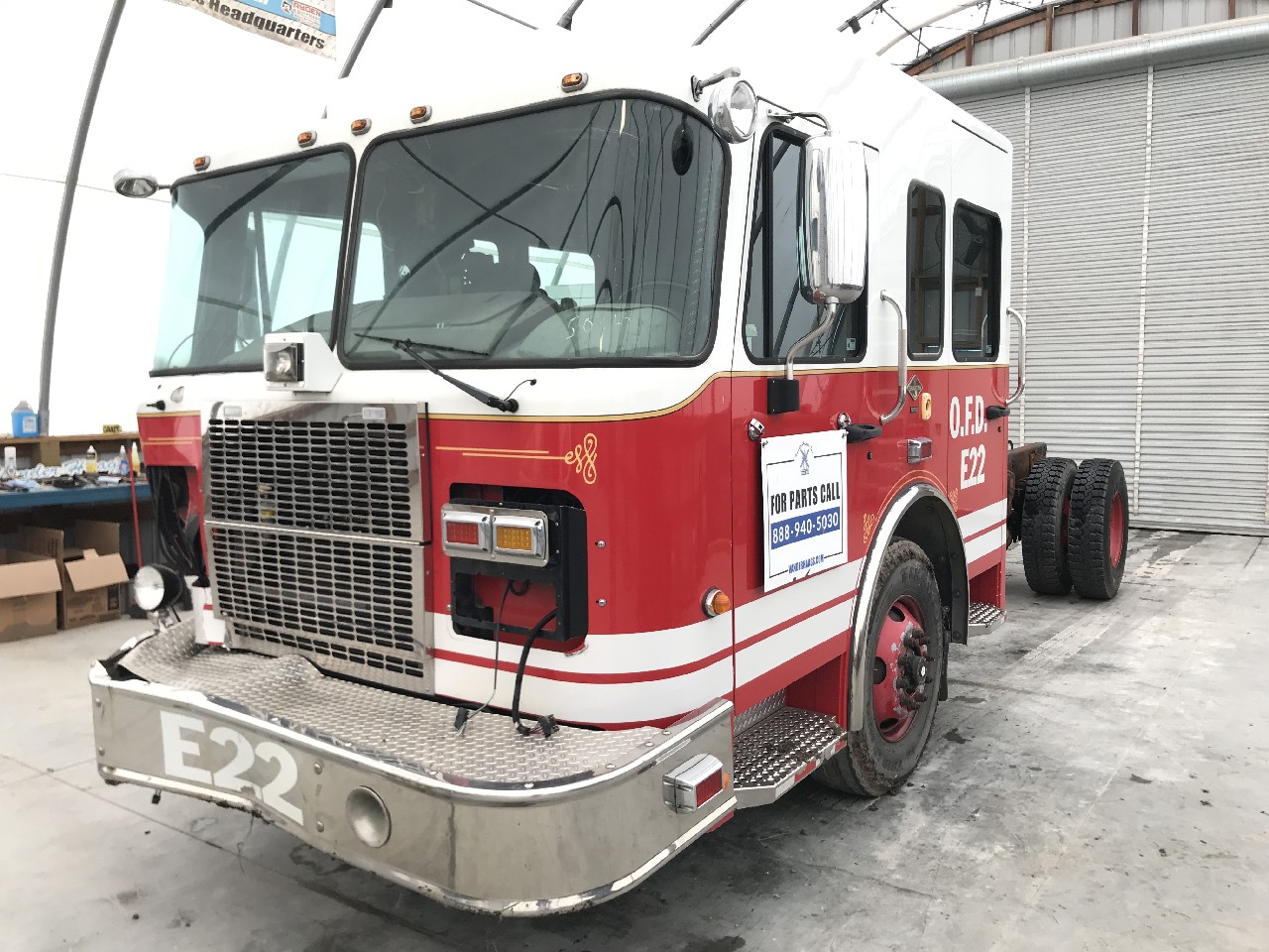 Spartan GLADIATOR Parts Unit for Sale