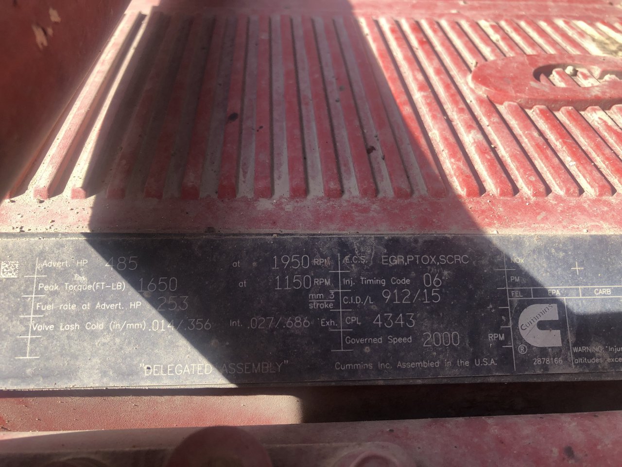International HX620 Parts Unit for Sale