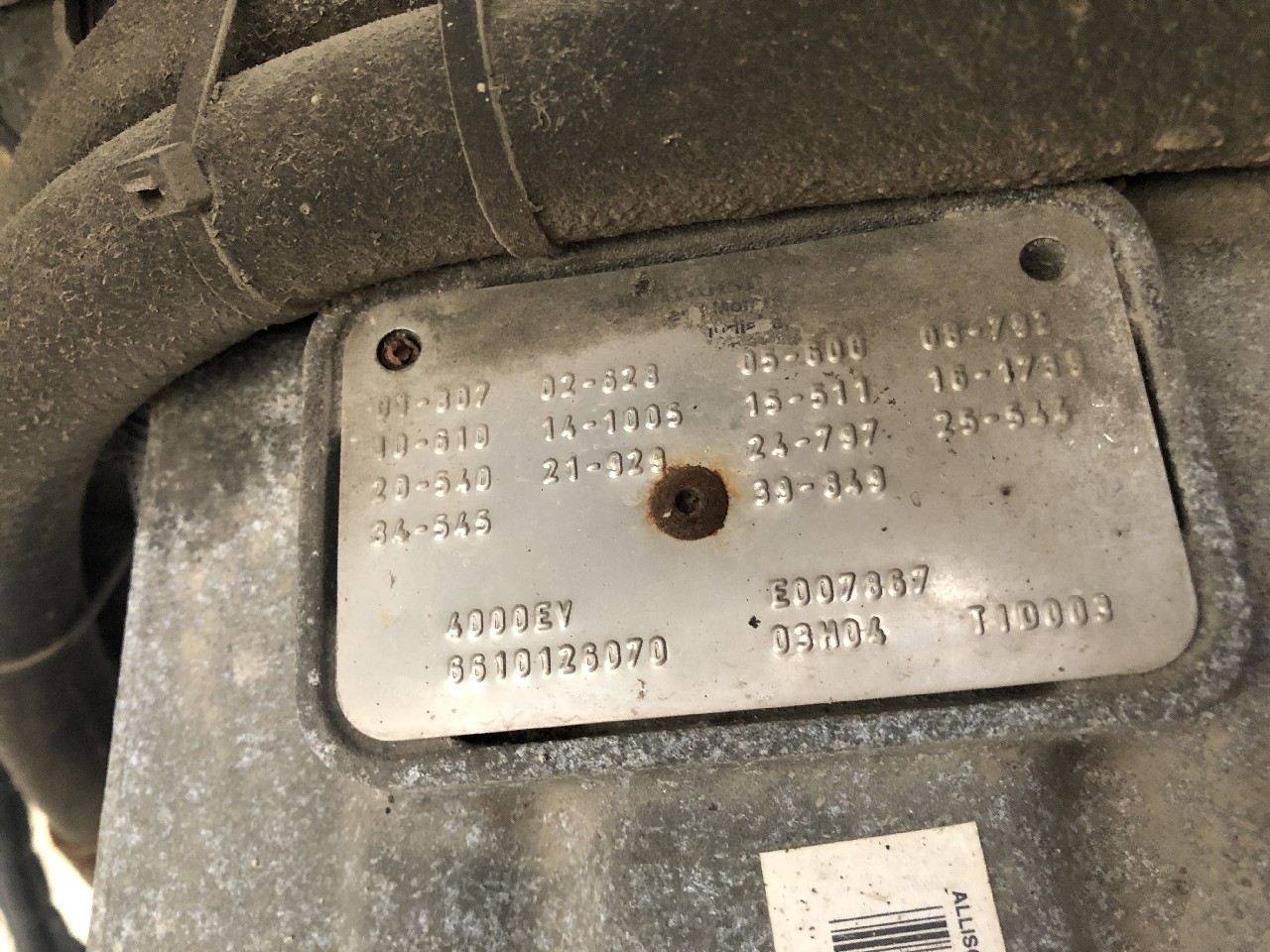 HME TRUCK Parts Unit for Sale