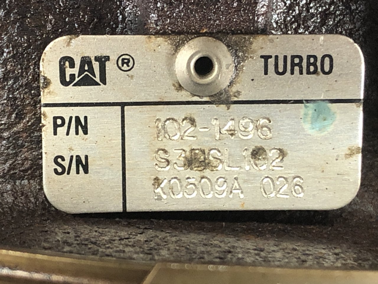 102-1496 | CAT 3176 Engine Turbocharger for Sale