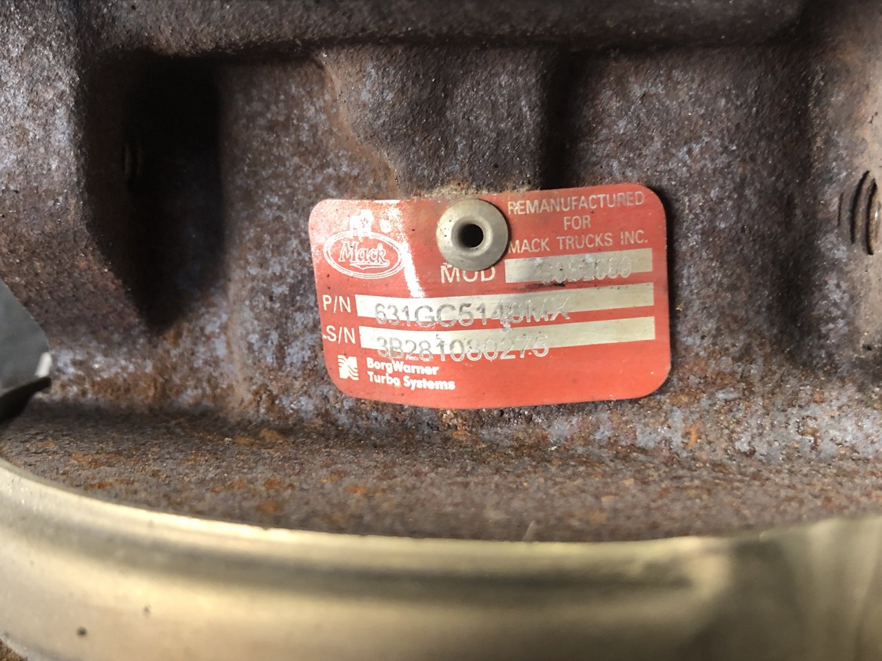 631GC5140MX | Mack E7 Engine Turbocharger for Sale