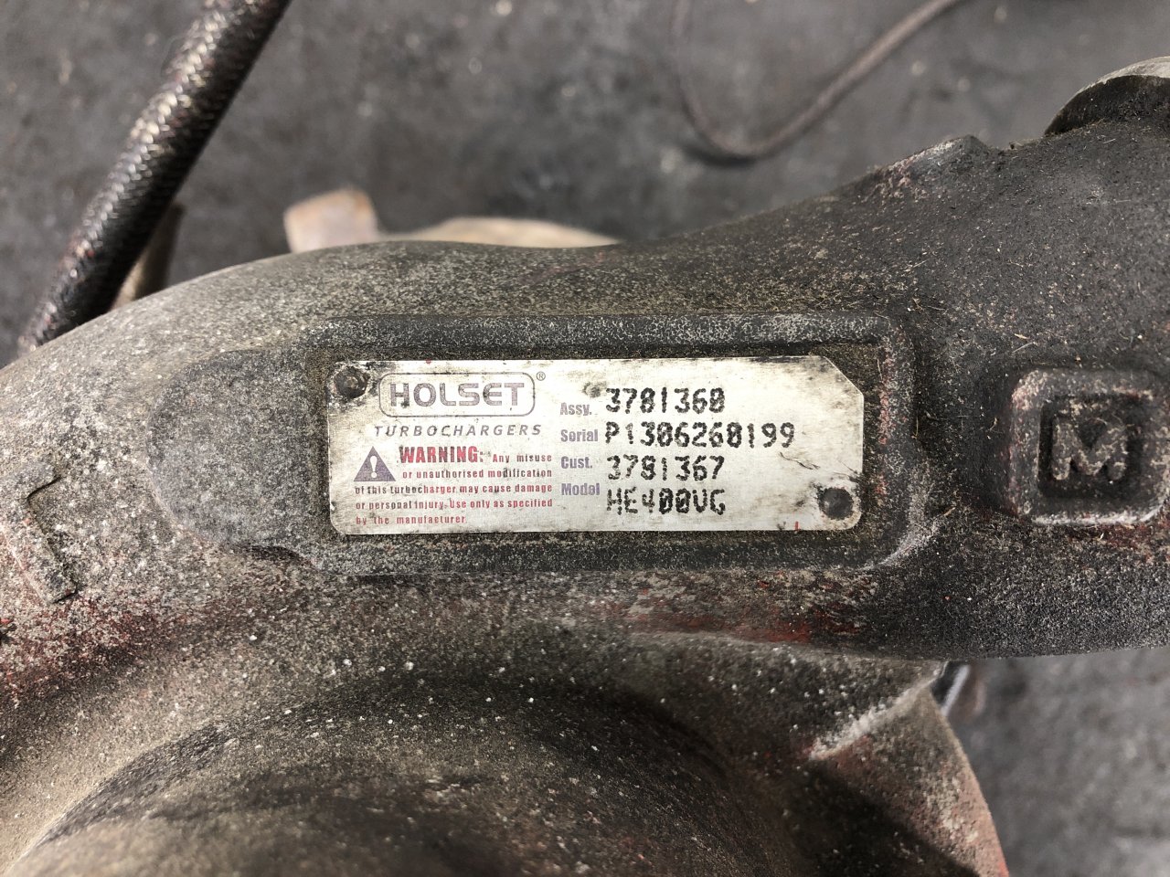 3781368 | Cummins ISX Engine Turbocharger for Sale