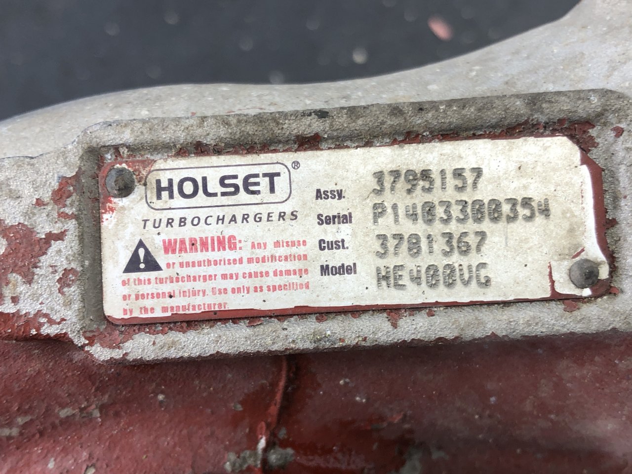 3795157 | Cummins ISX15 Engine Turbocharger for Sale