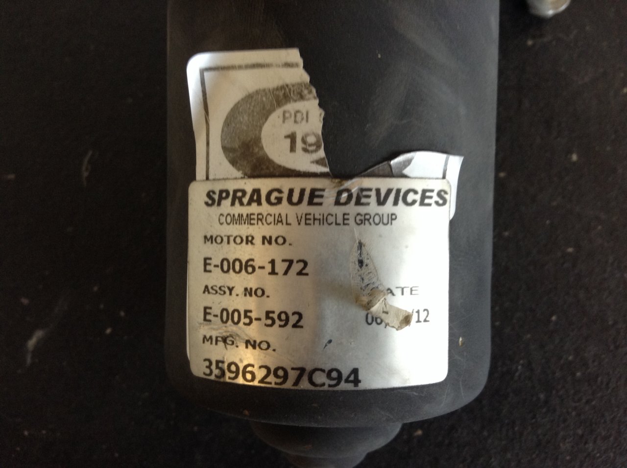E-006-172 | International 9400 Wiper Motor, Windshield for Sale