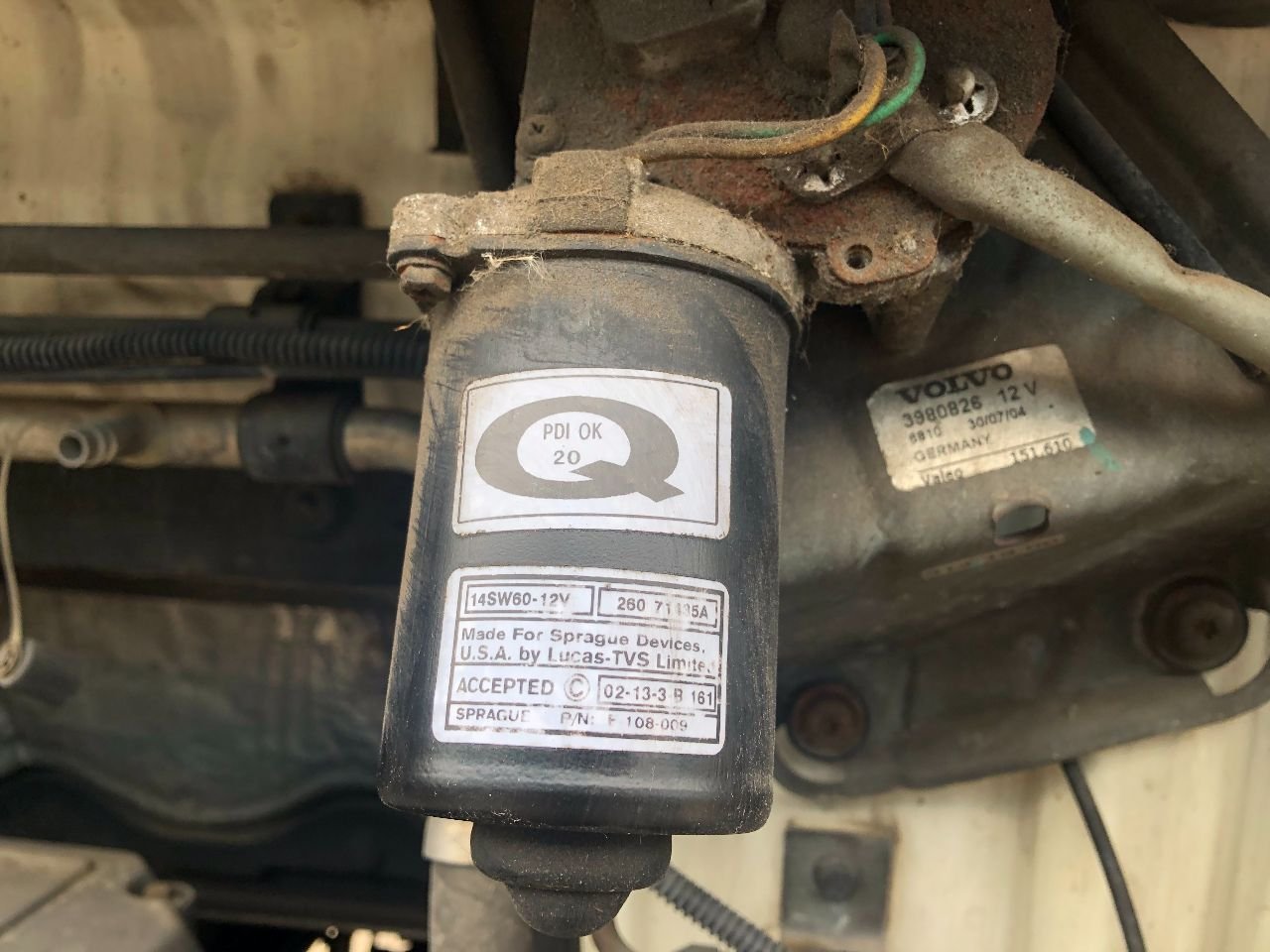 14SW60-12V | Volvo VNL Windshield Wiper Motor for Sale