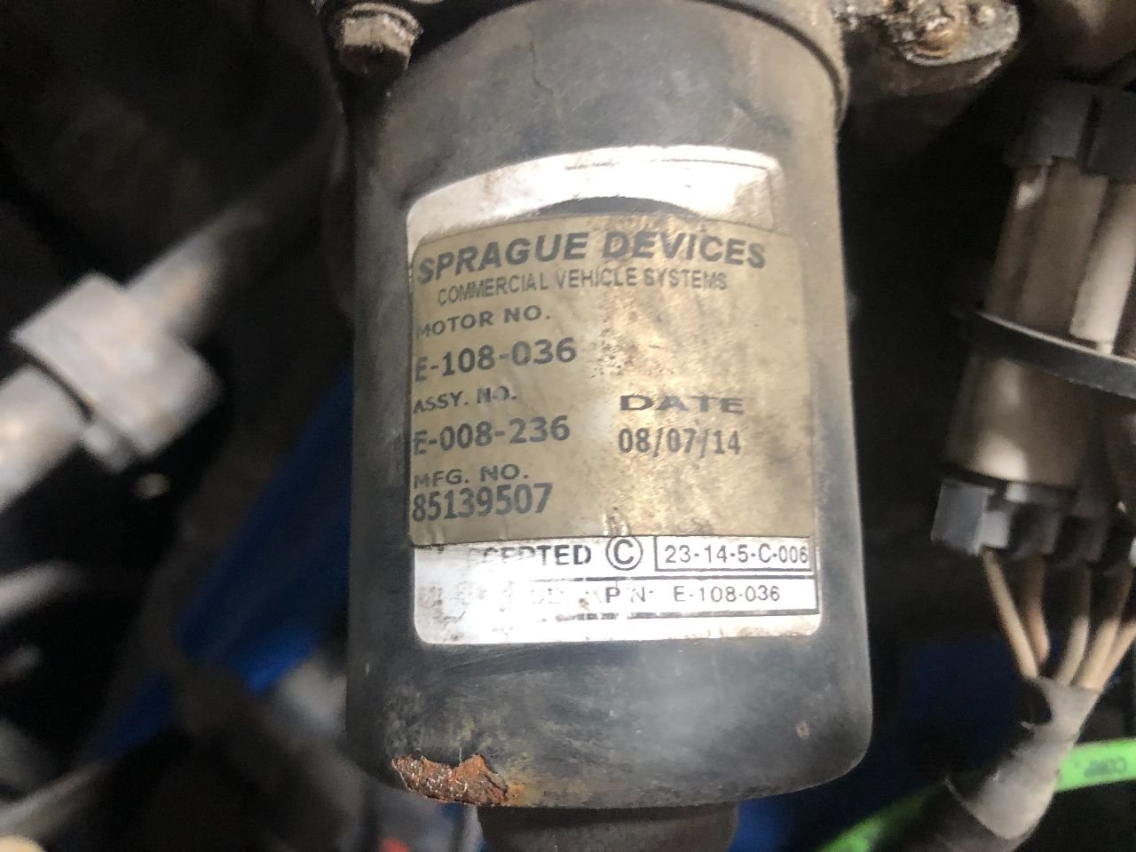 E-008-236 | Volvo VNM Windshield Wiper Motor for Sale
