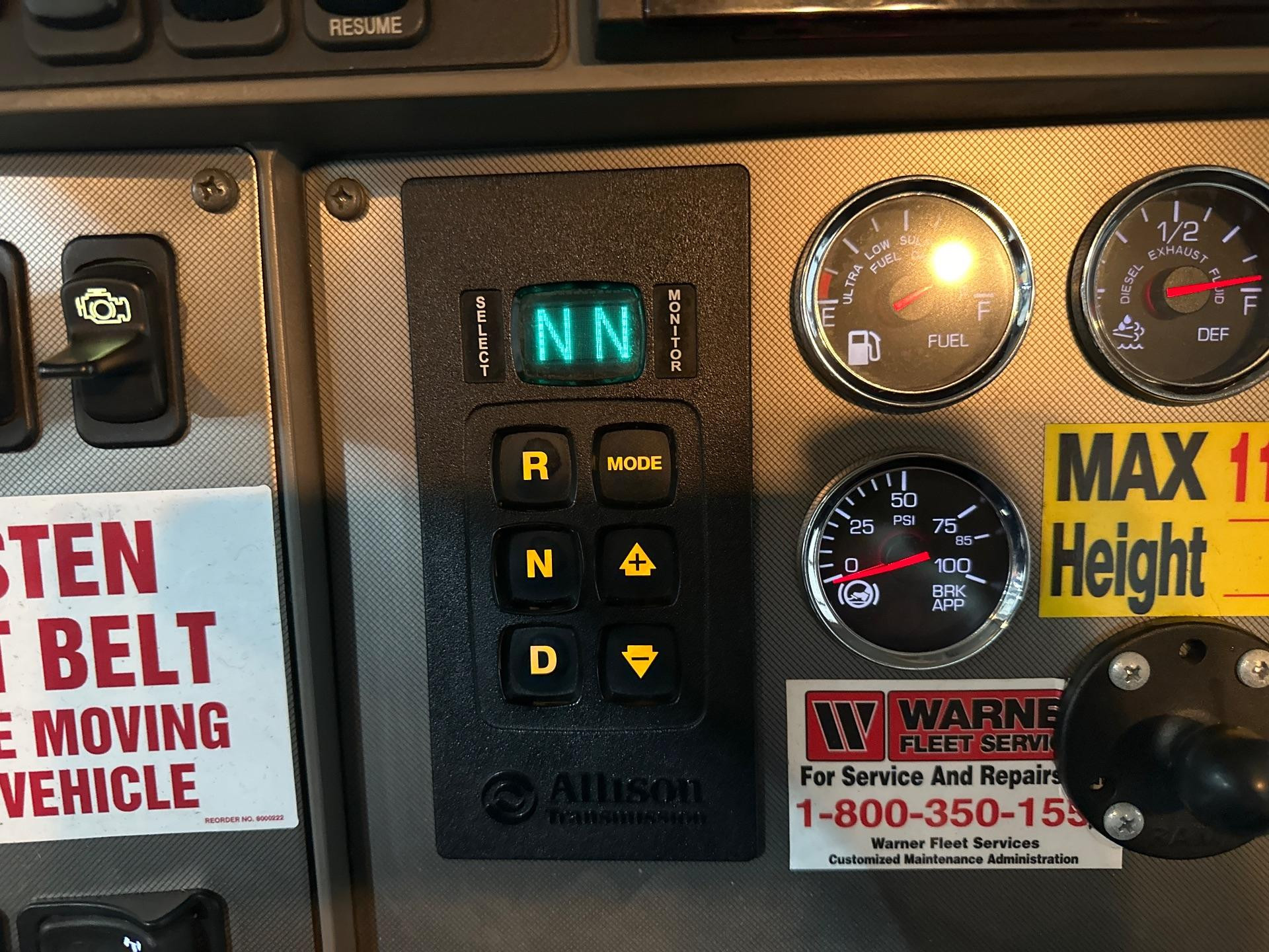 0877148 | Allison 3000 RDS Transmission Electric Shifter for Sale