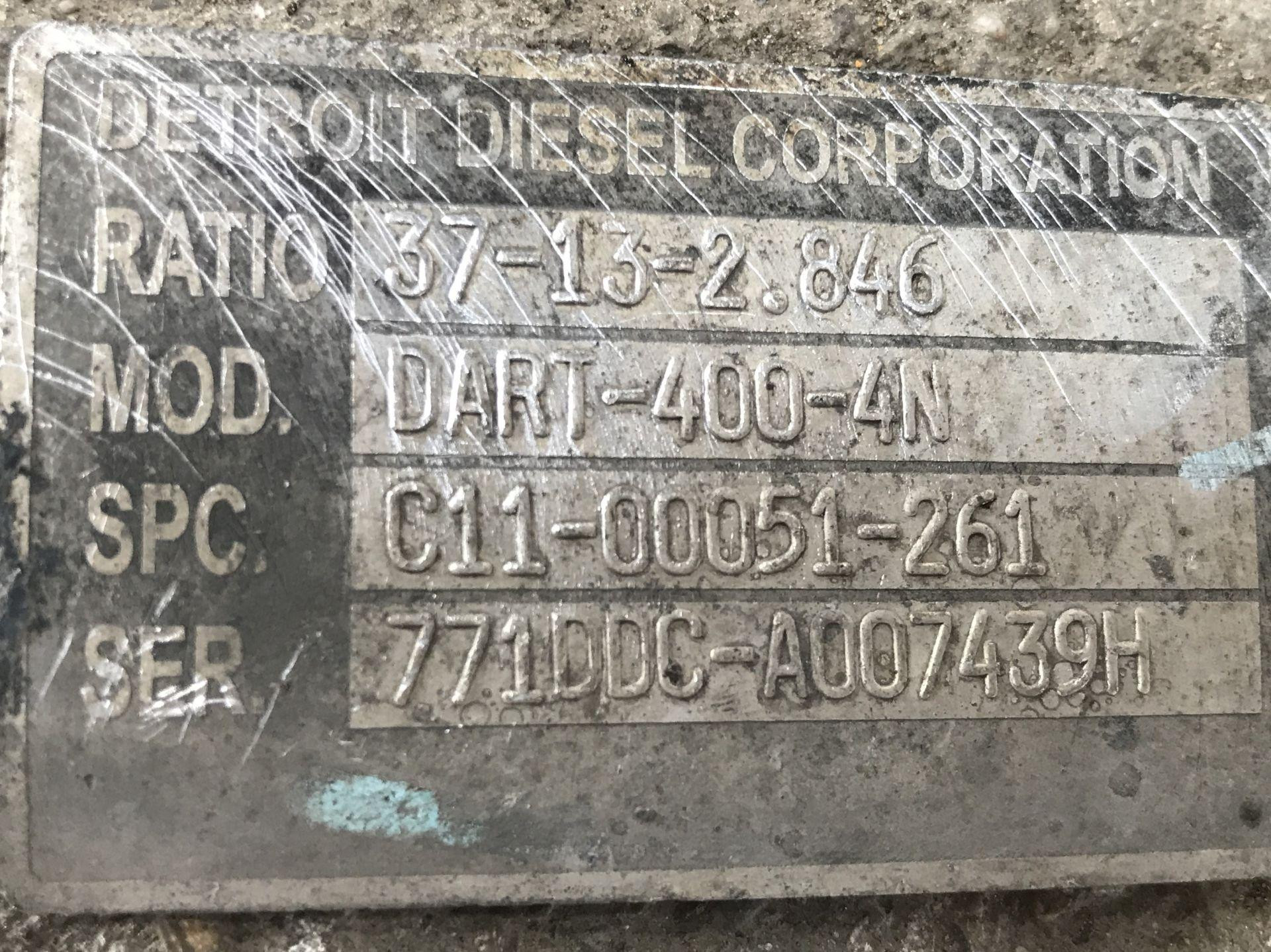 Detroit DART-400-4N Front Carrier | Differential Assembly for Sale