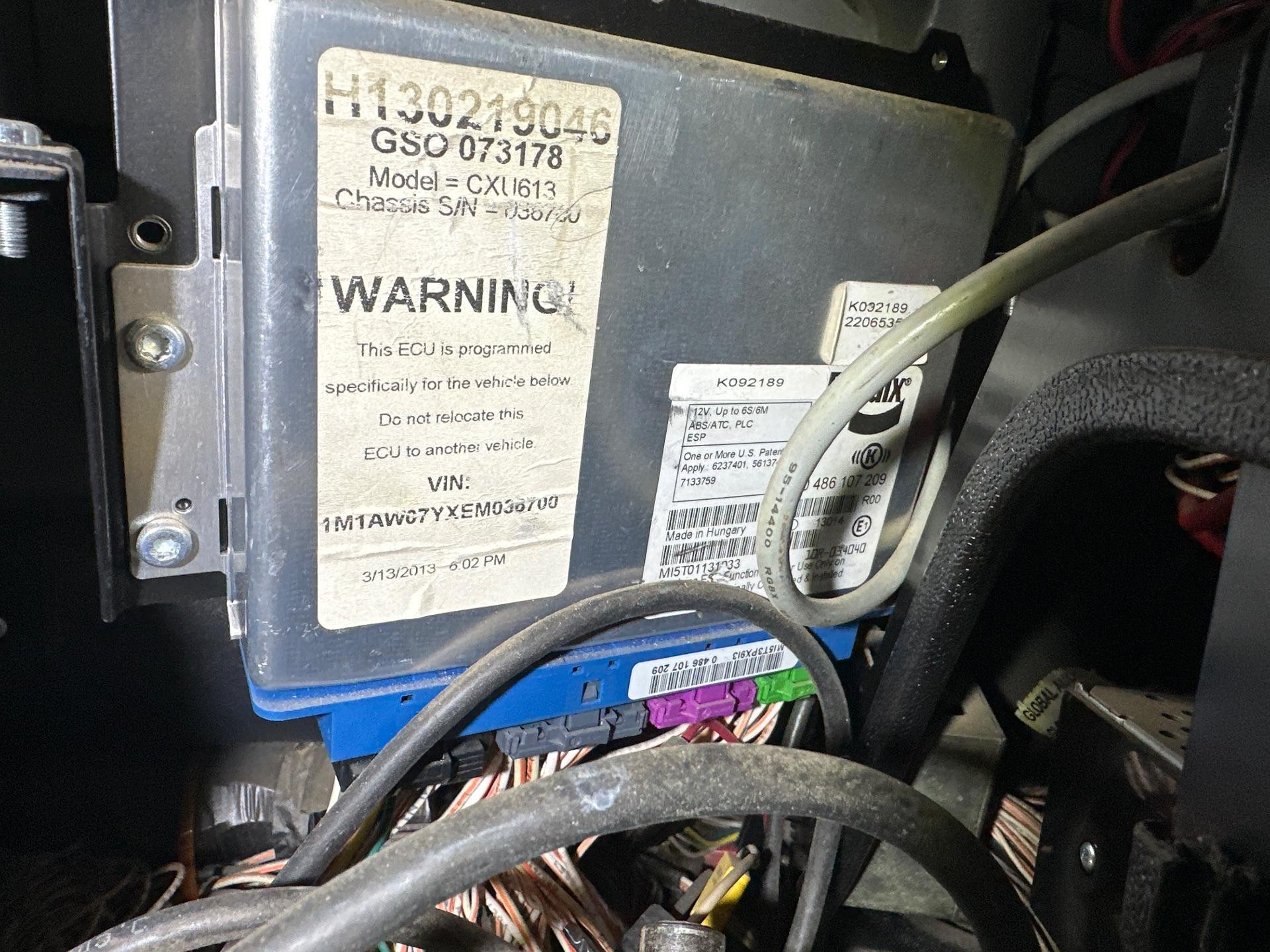 2206535 | Mack CXU613 Brake Control Module (ABS) for Sale