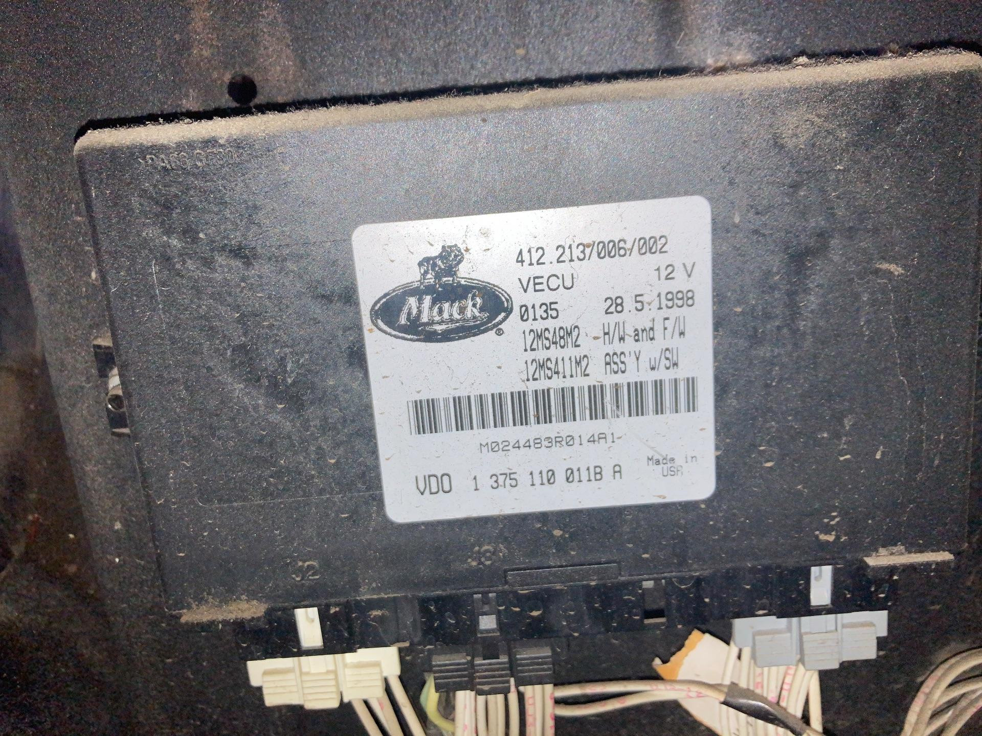 Mack CH600 Cab Control Module CECU for Sale