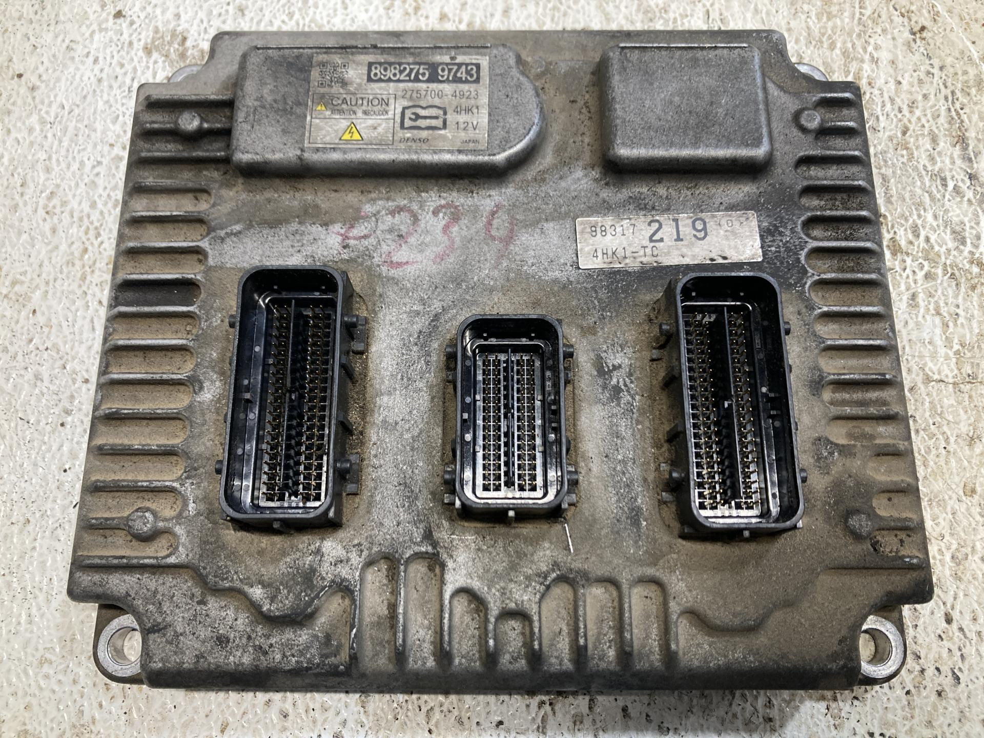 898275 | Isuzu 4HK1T ECM | Engine Control Module for Sale