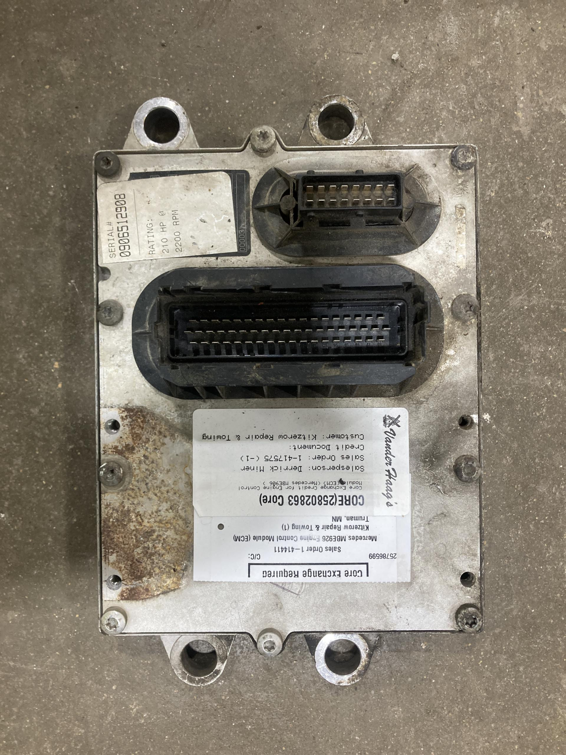 Mercedes MBE906 ECM | Engine Control Module for Sale