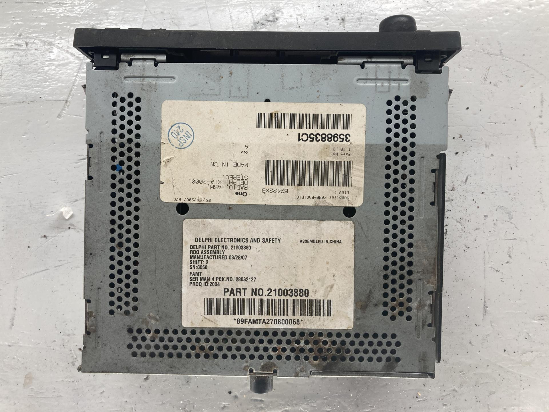21003880 | International CF600 A/V Equipment (Radio) for Sale