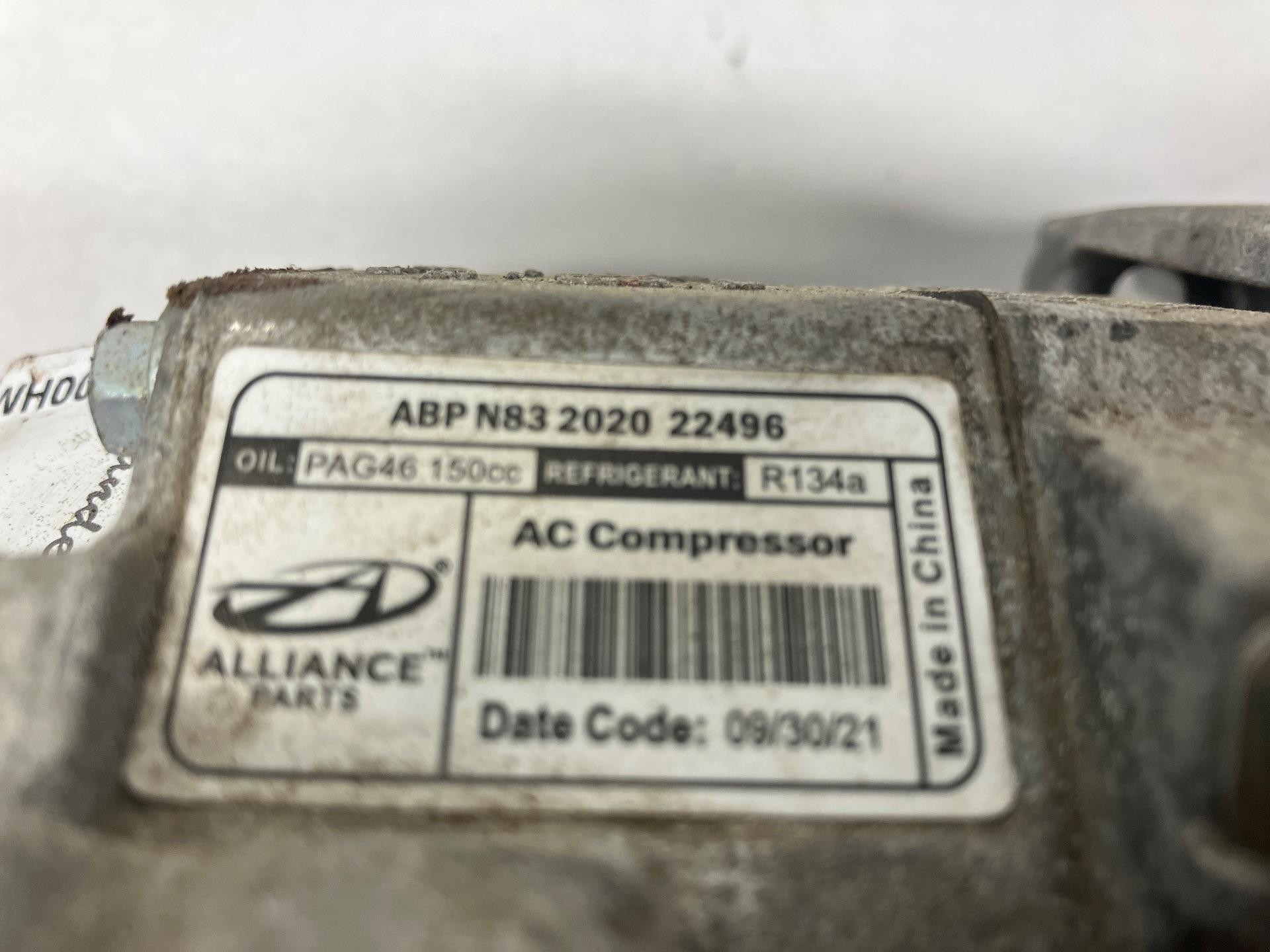 N83-2020-22496 | Freightliner CASCADIA Air Conditioner Compressor for Sale