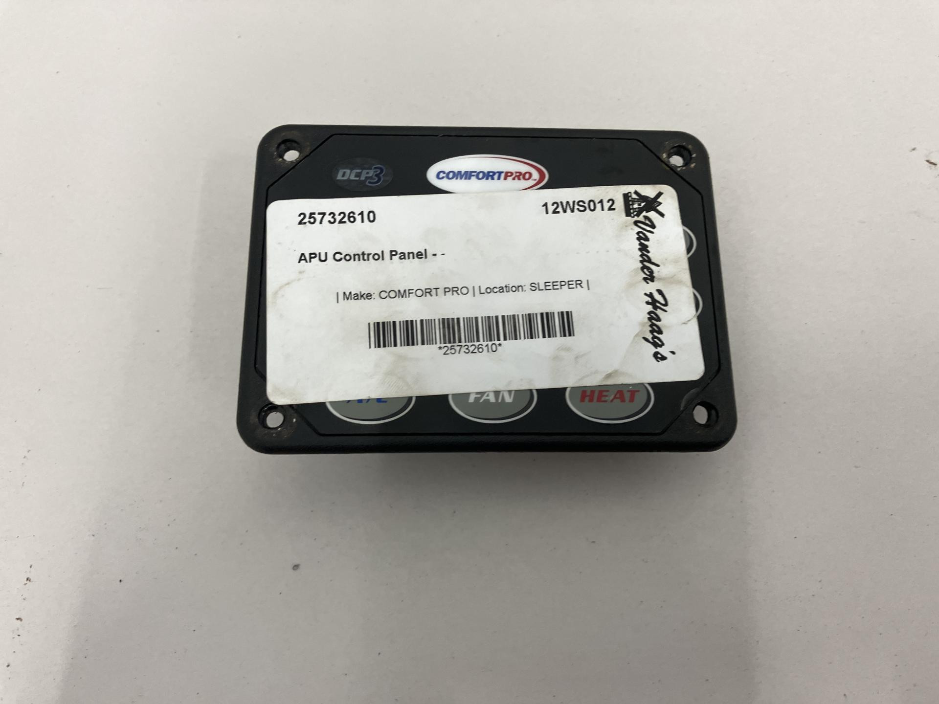 Comfort Pro APU, Control Panel for Sale