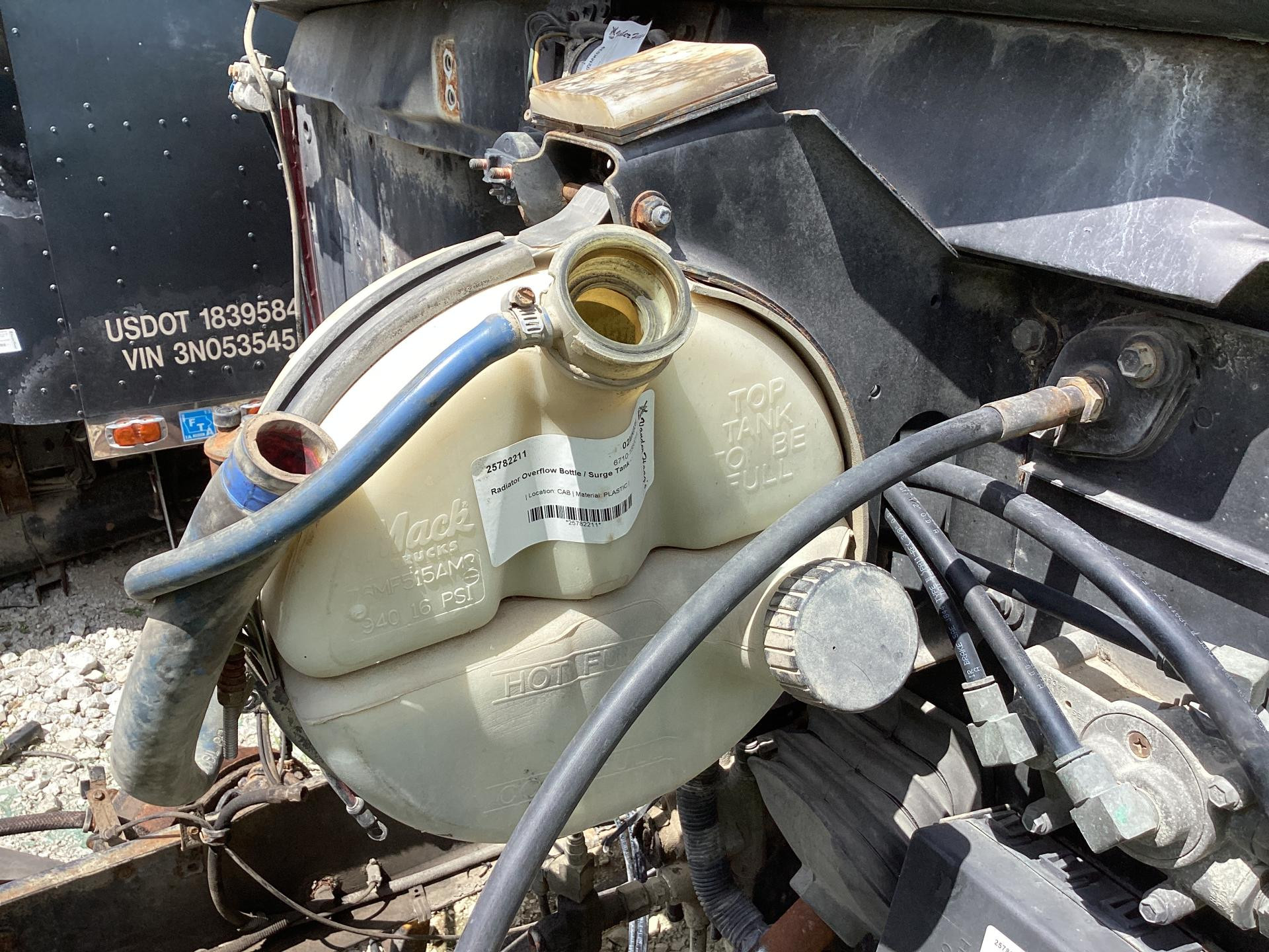 29-070226 | Mack CH600 Radiator Overflow Bottle for Sale