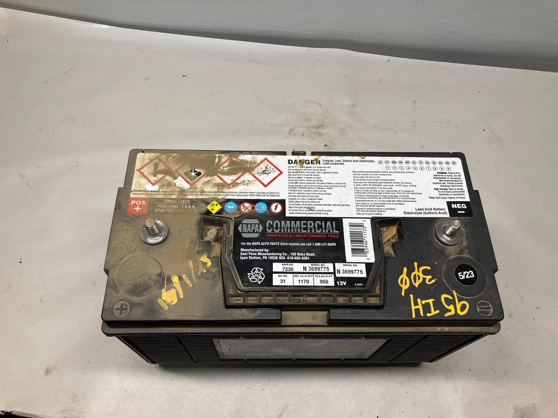 NAPA 7236 | International 4900 Battery for Sale