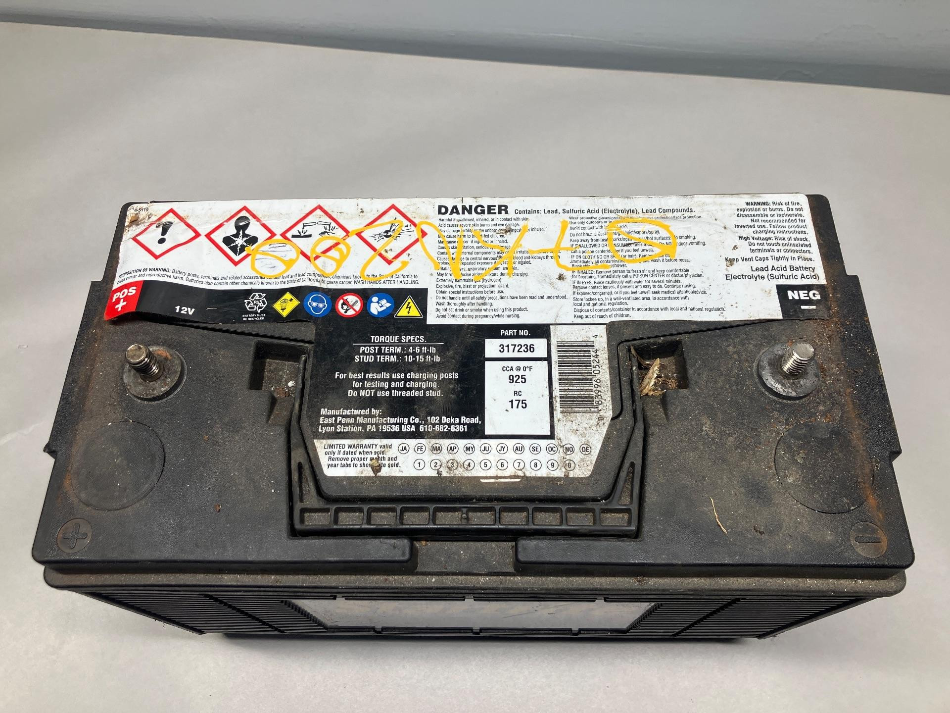 317236 | Freightliner CASCADIA Battery for Sale