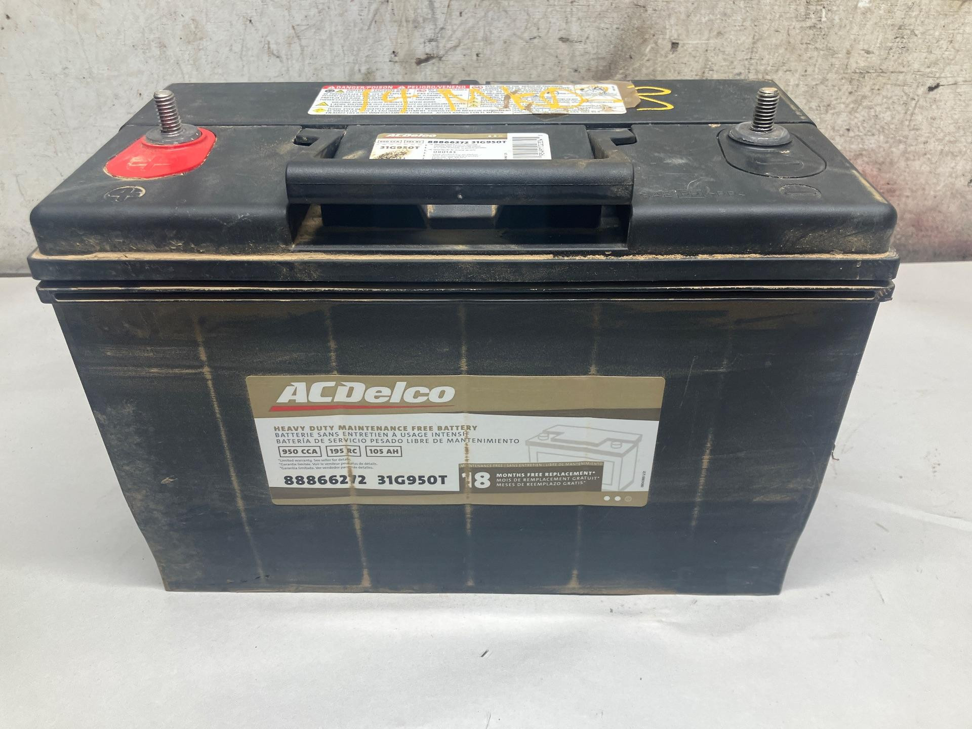 88866272 31G950T | Mack CXU613 Battery for Sale