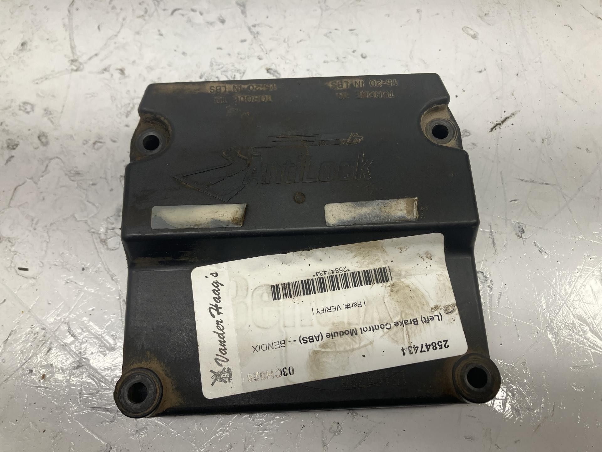 5010167-R00 | Chevrolet C7500 Brake Control Module (ABS) for Sale