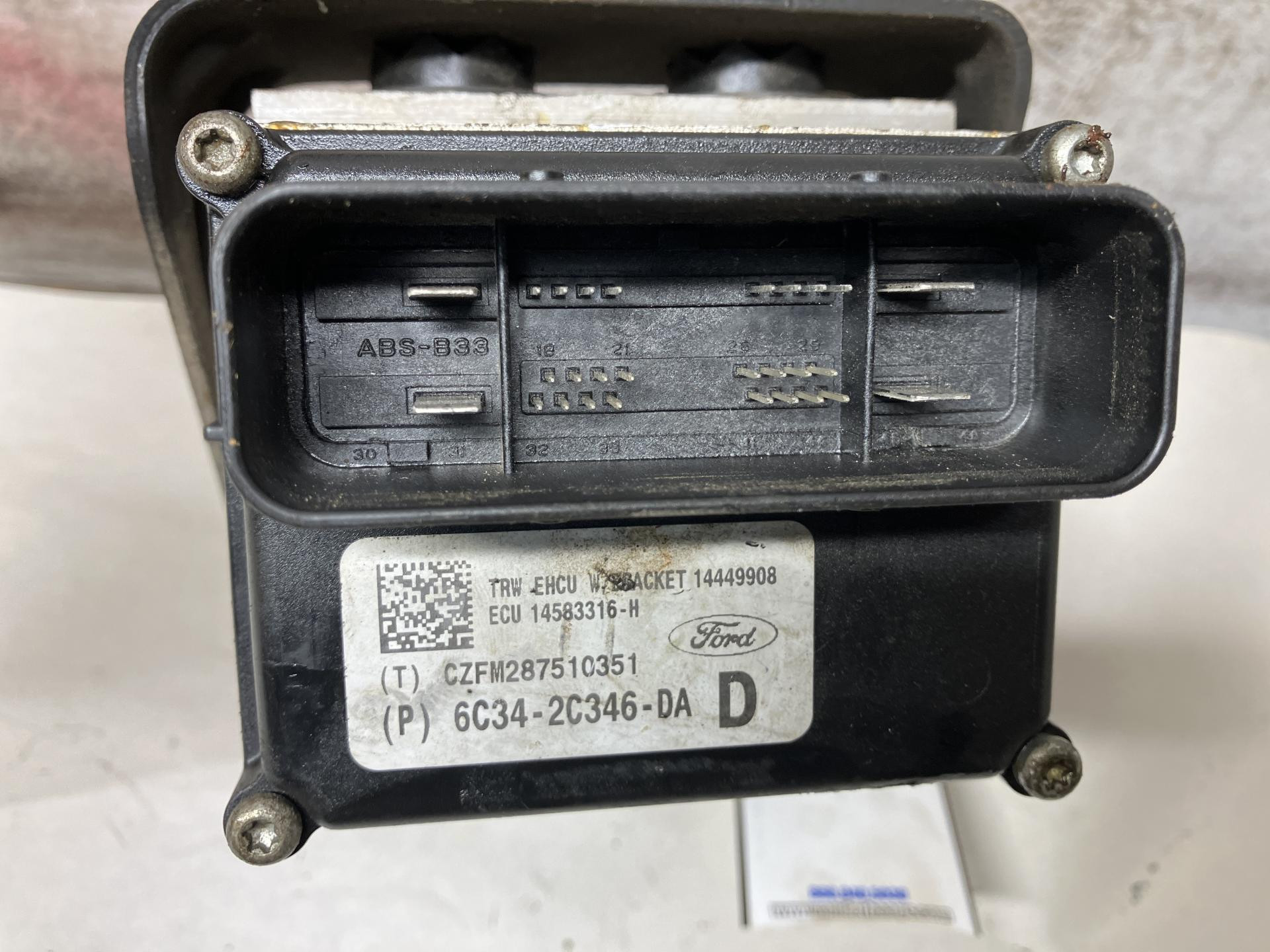 6C34-2C346-DA | Ford F550 SUPER DUTY Brake Control Module (ABS) for Sale