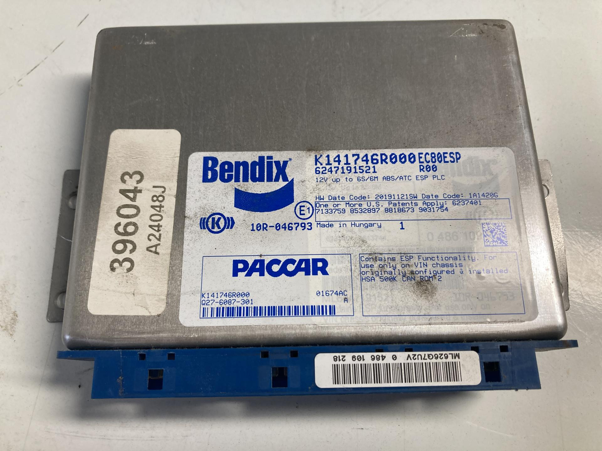 Q27-6087-301 | Kenworth T680 Brake Control Module (ABS) for Sale