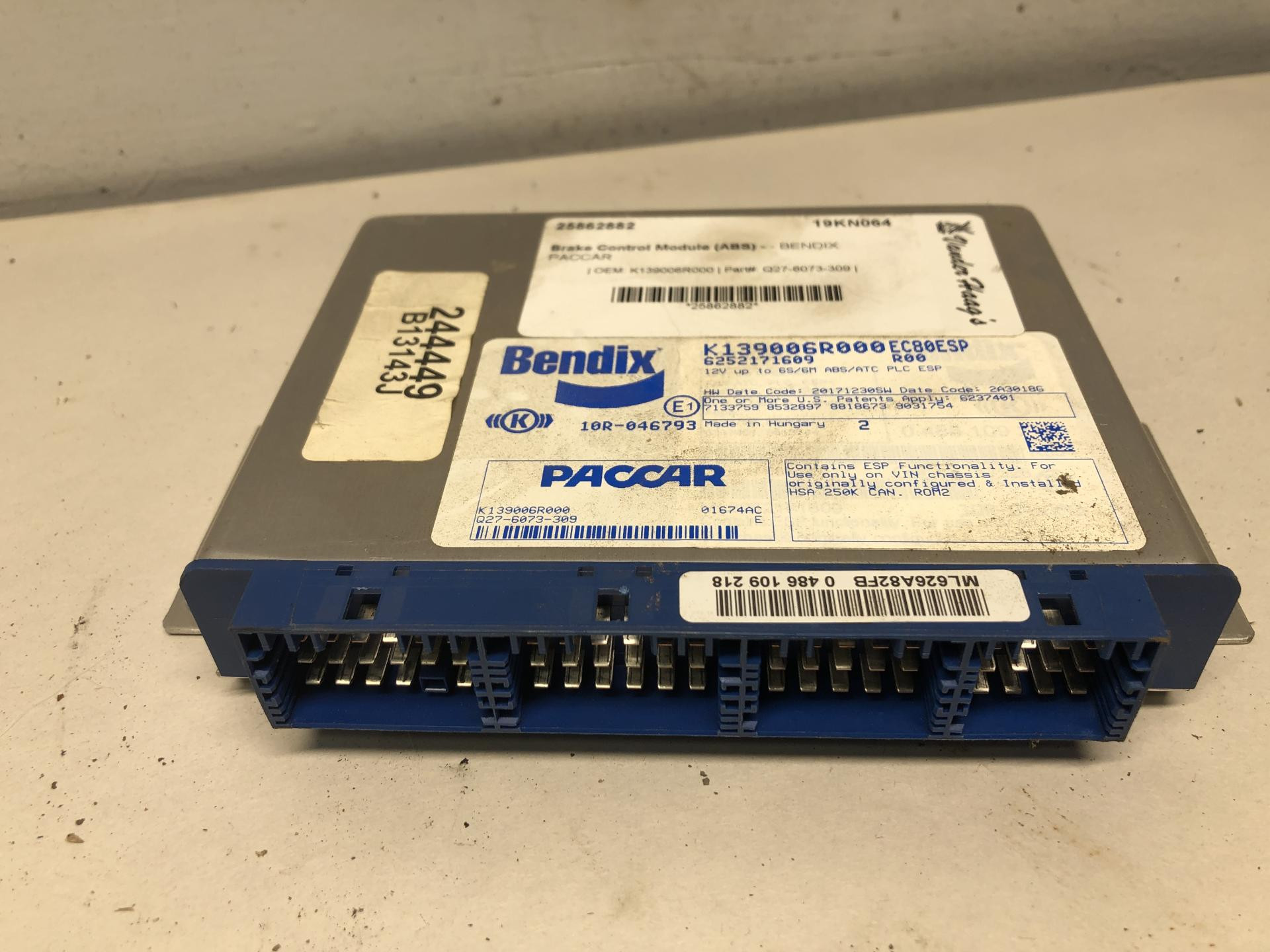 K139006R000 | Kenworth T680 Brake Control Module (ABS) for Sale