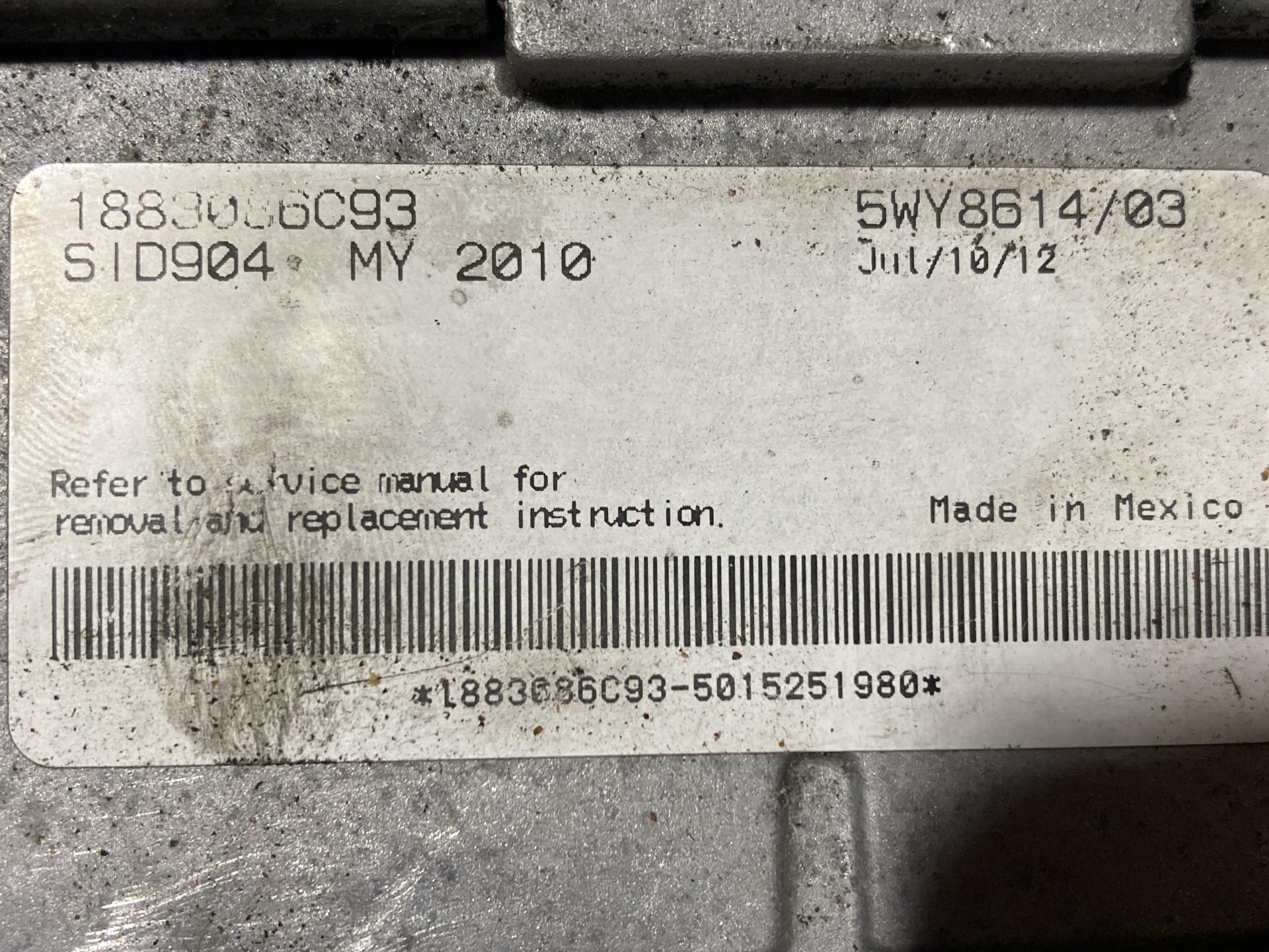 1883086C93 | International MAXXFORCE DT ECM | Engine Control Module for Sal