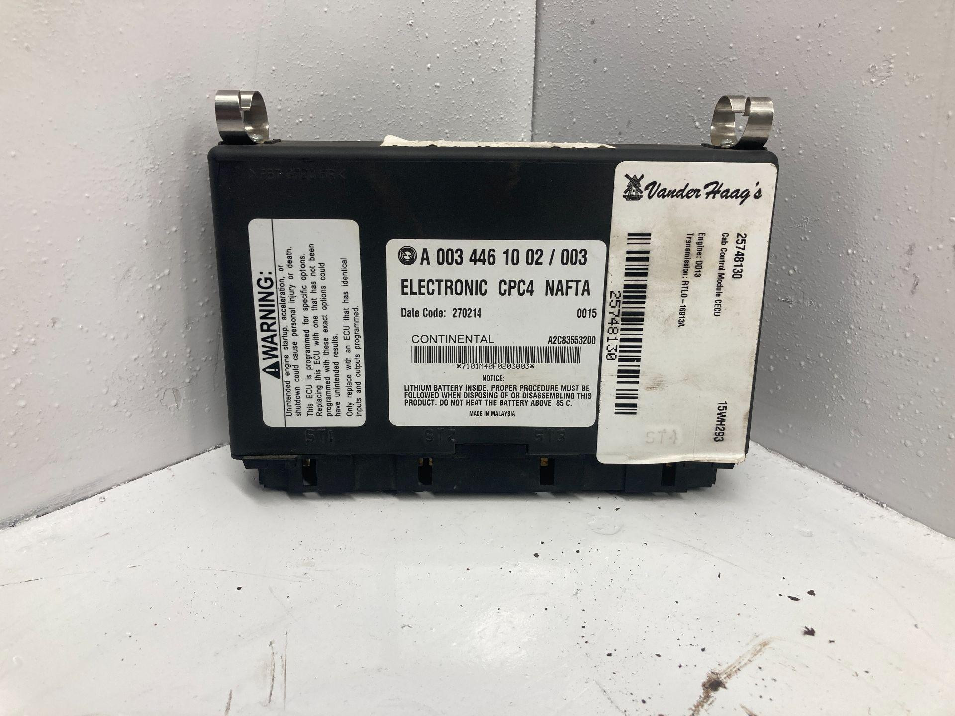 A034461002005 | Freightliner MB Cab Control Module CECU for Sale