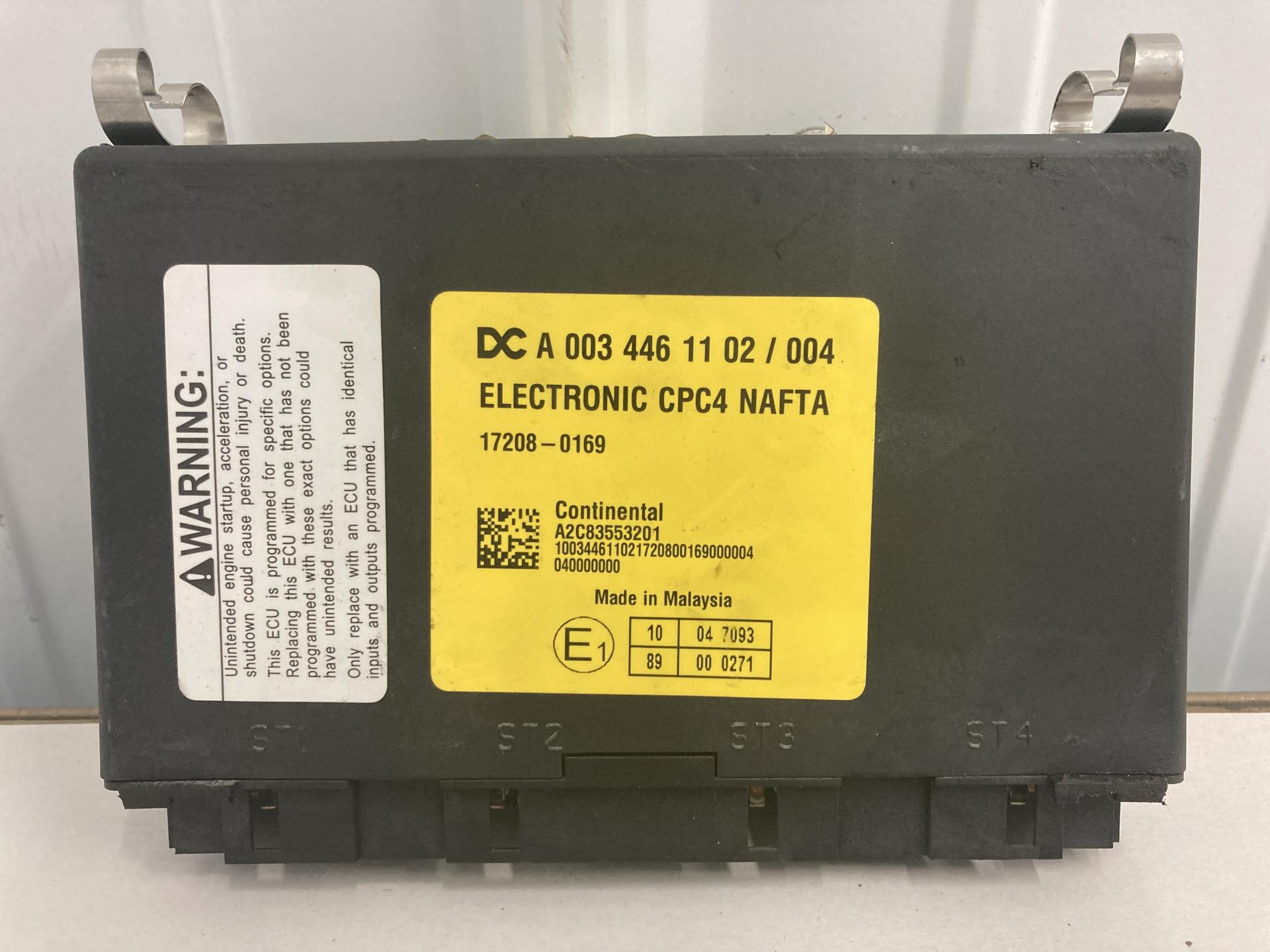 a0034461102/004 | Freightliner CASCADIA Cab Control Module CECU for Sale