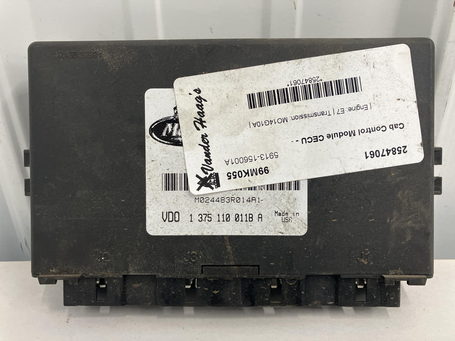 12MS411M2 | Mack CH600 Cab Control Module CECU for Sale