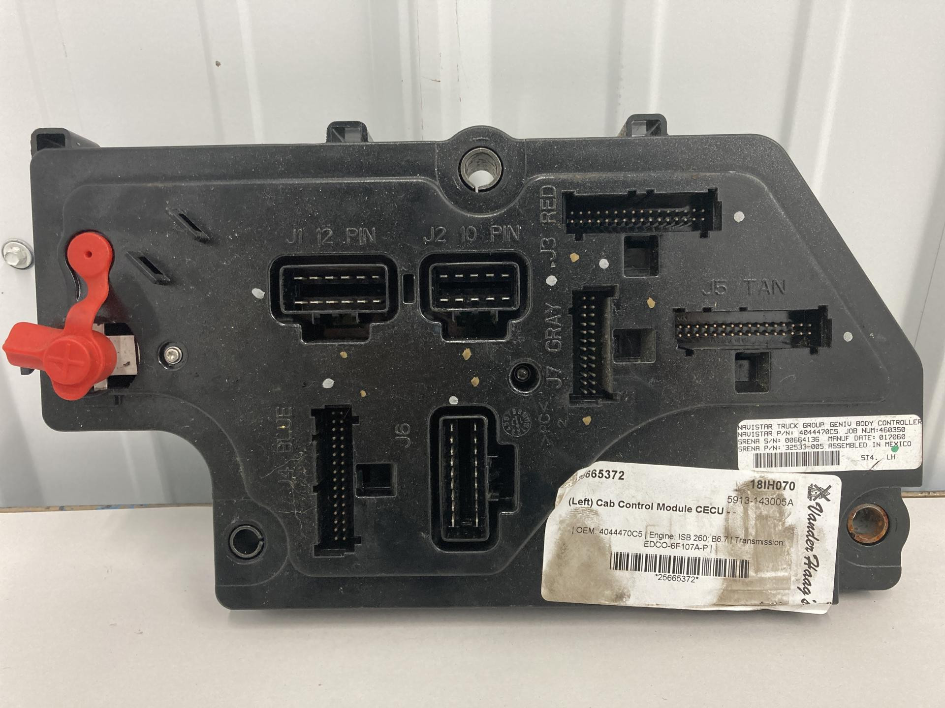 4044470C5 | International DURASTAR (4300) Cab Control Module CECU for Sale