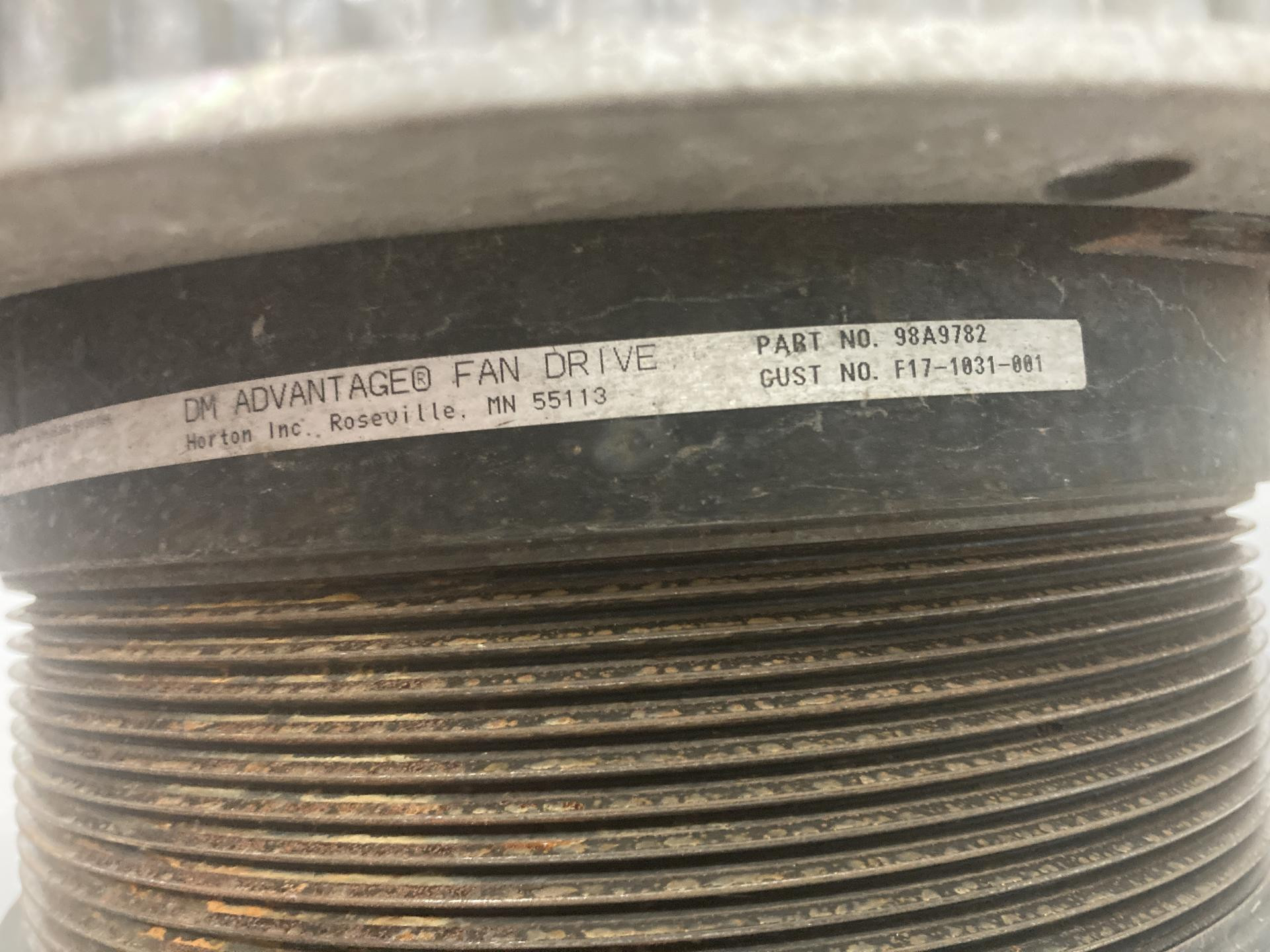 98A9782 | Cummins X15 Engine Fan Clutch for Sale