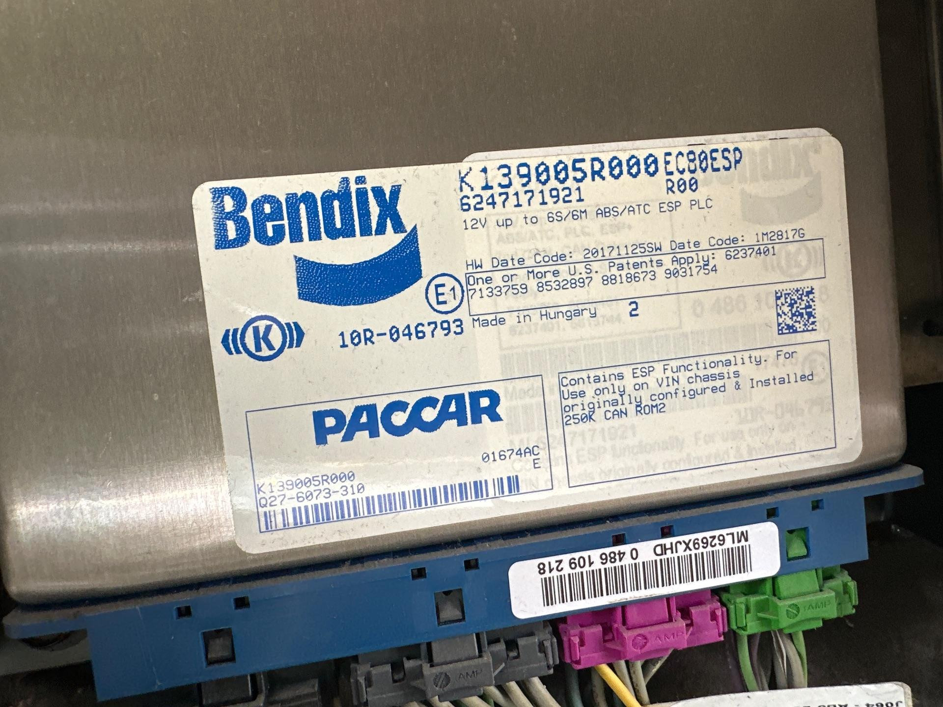 K139005R000 | Peterbilt 579 Brake Control Module (ABS) for Sale