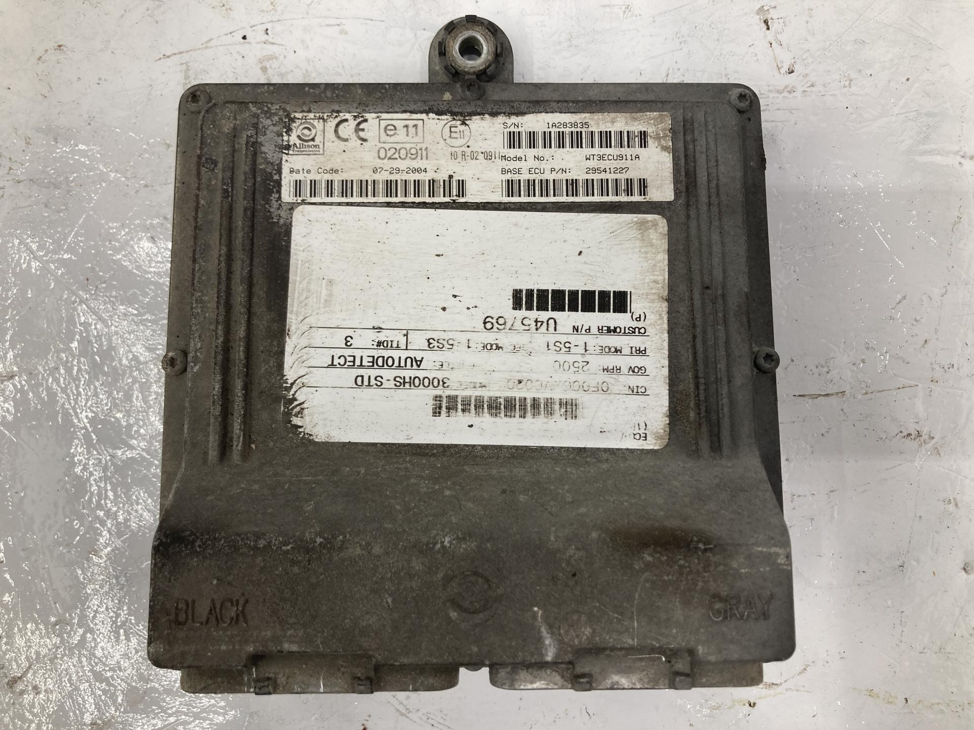 29541227 | Allison 3000 EVS TCM | Transmission Control Module for Sale