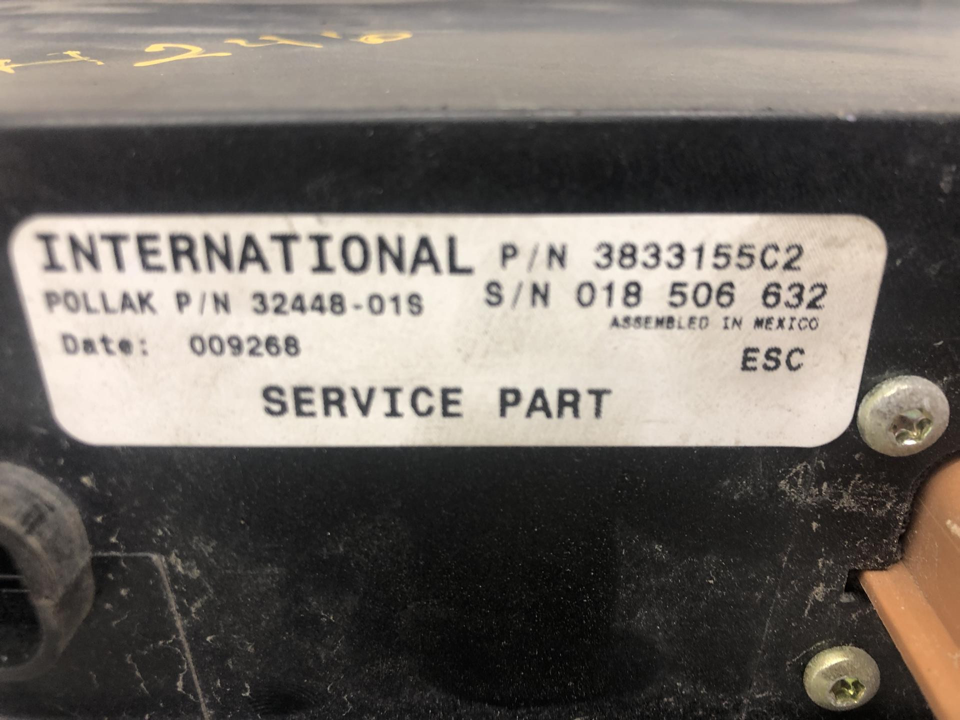 3833155C2 | International 8600 Electronic Chassis Control Module for Sale