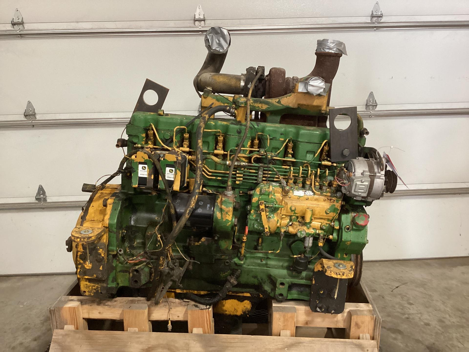 6466AT | John Deere 6-466 Engine Assembly for Sale
