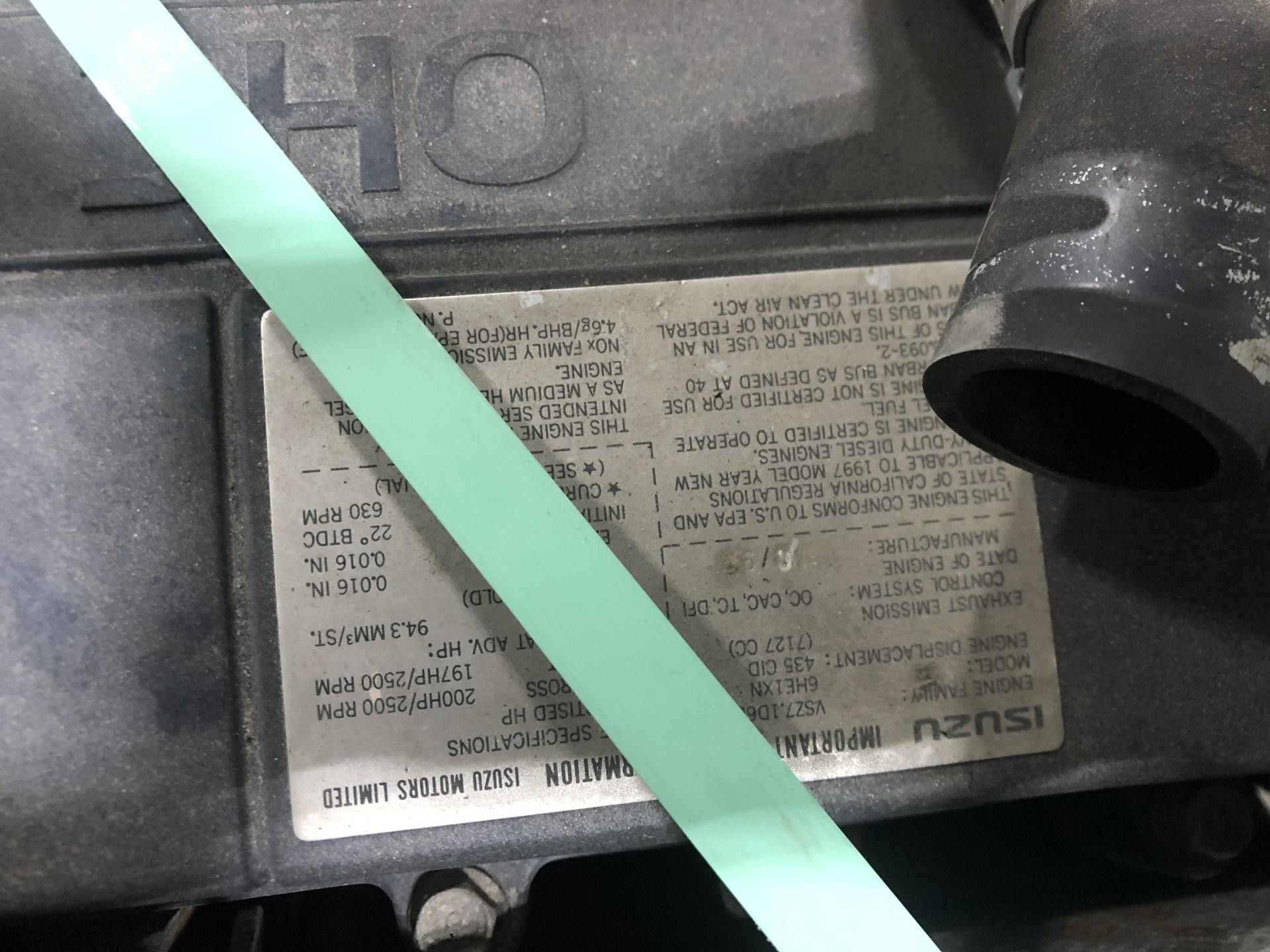 Isuzu 6HE1 Engine Assembly for Sale