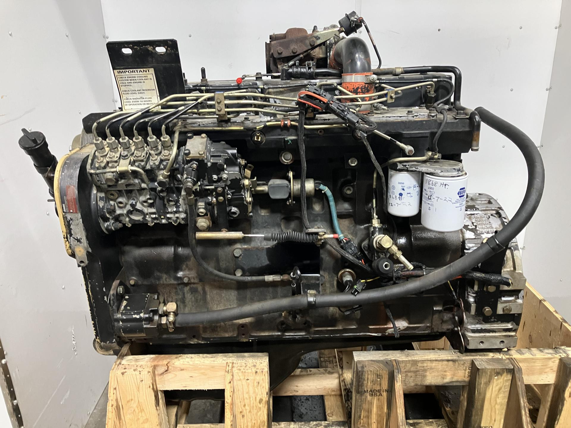 Case 6T-830 Engine Assembly for Sale