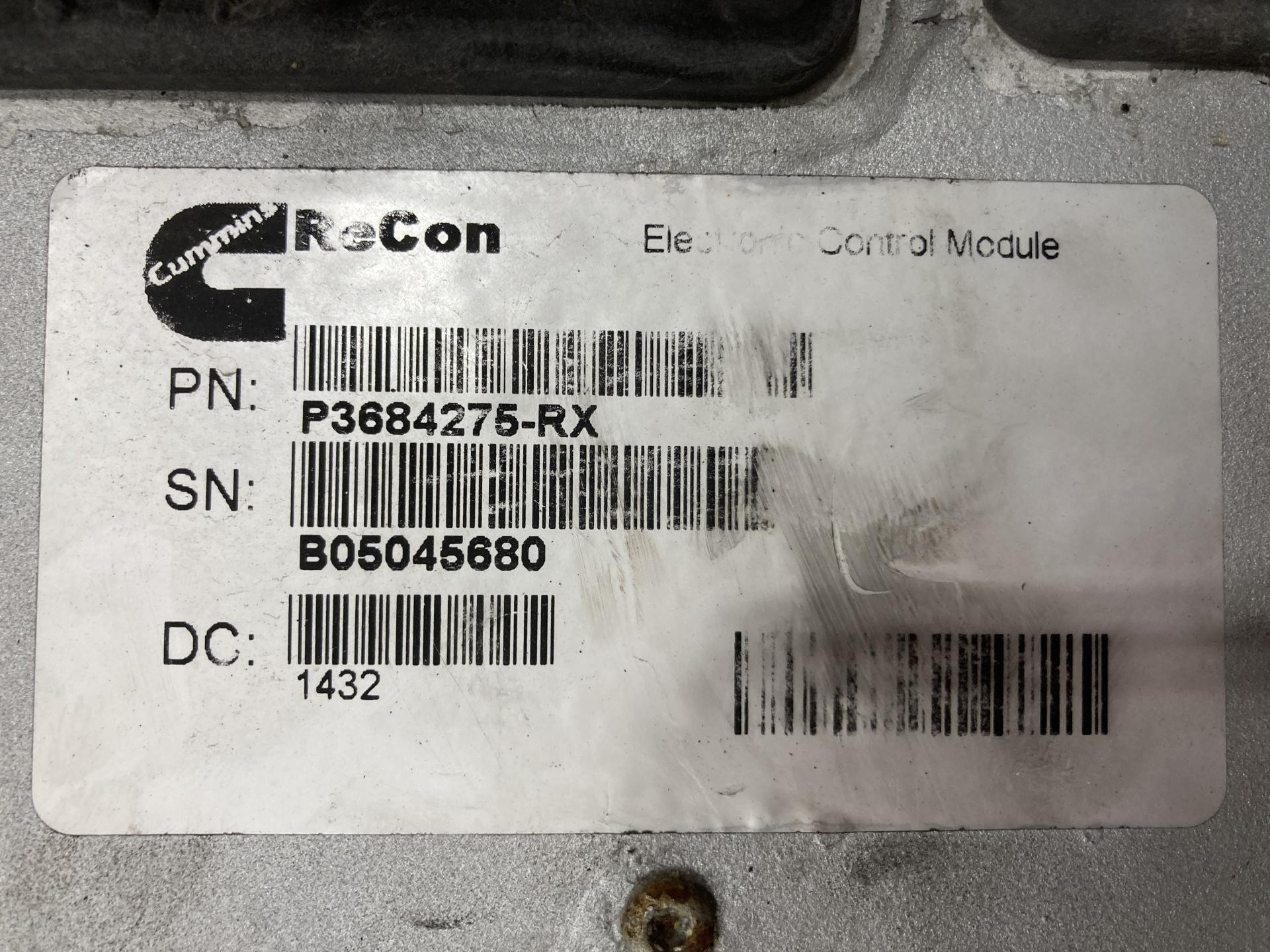 P3684275 | Cummins ISX ECM | Engine Control Module for Sale