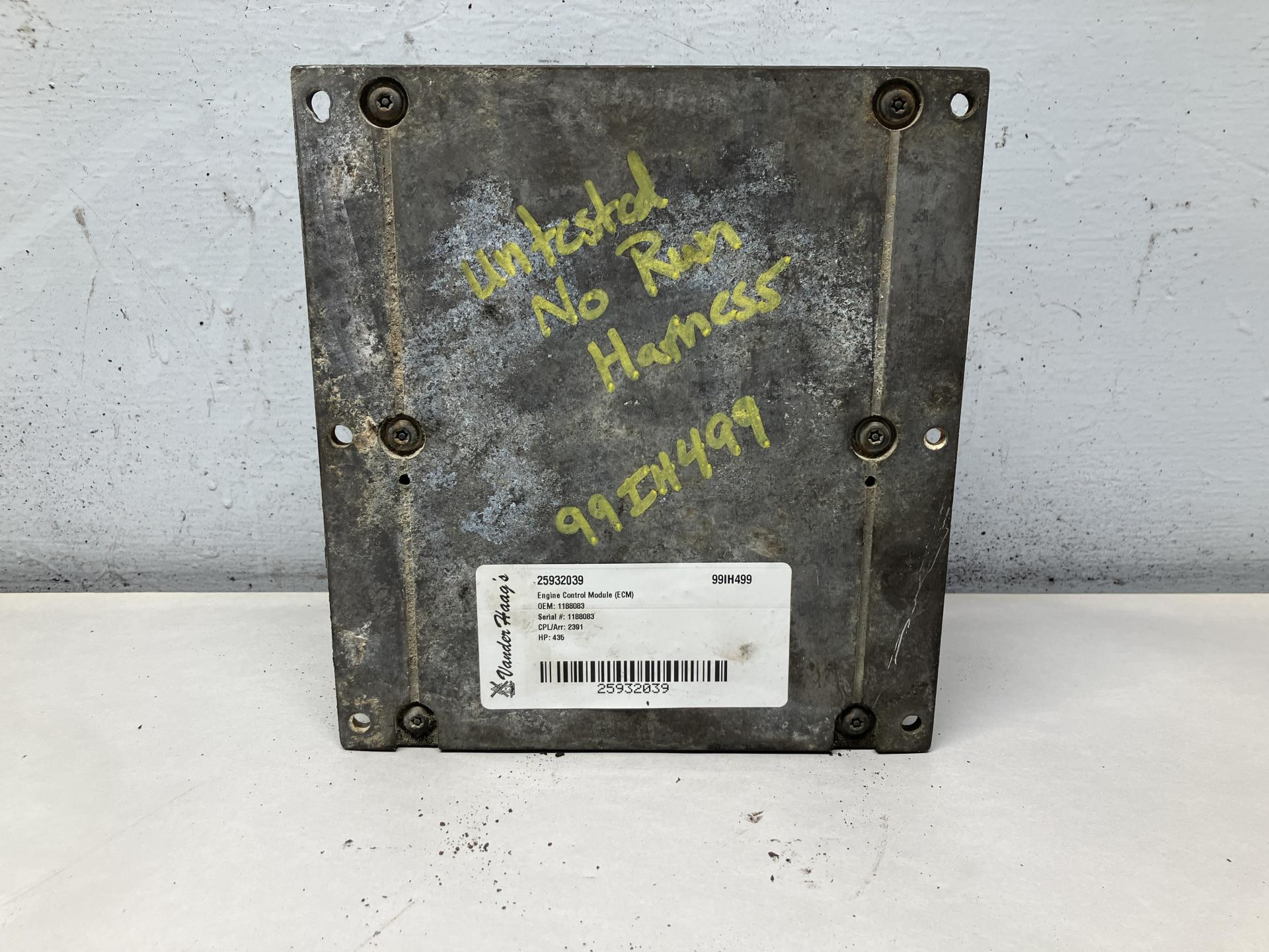 1188083 | Cummins N14 CELECT+ ECM | Engine Control Module for Sale
