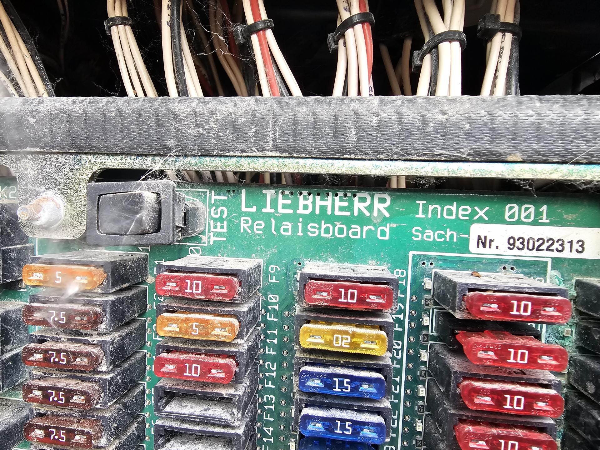 LW93022313 | John Deere 344K Equip Fuse Panel for Sale