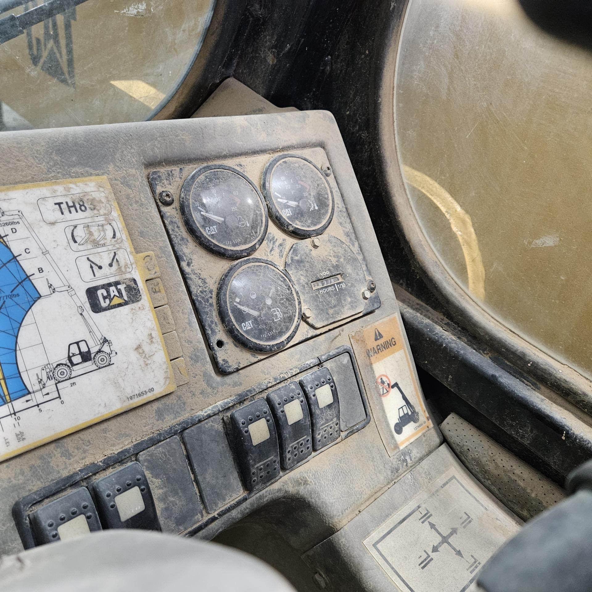 141-8045 | CAT TH83 Instrument Cluster for Sale