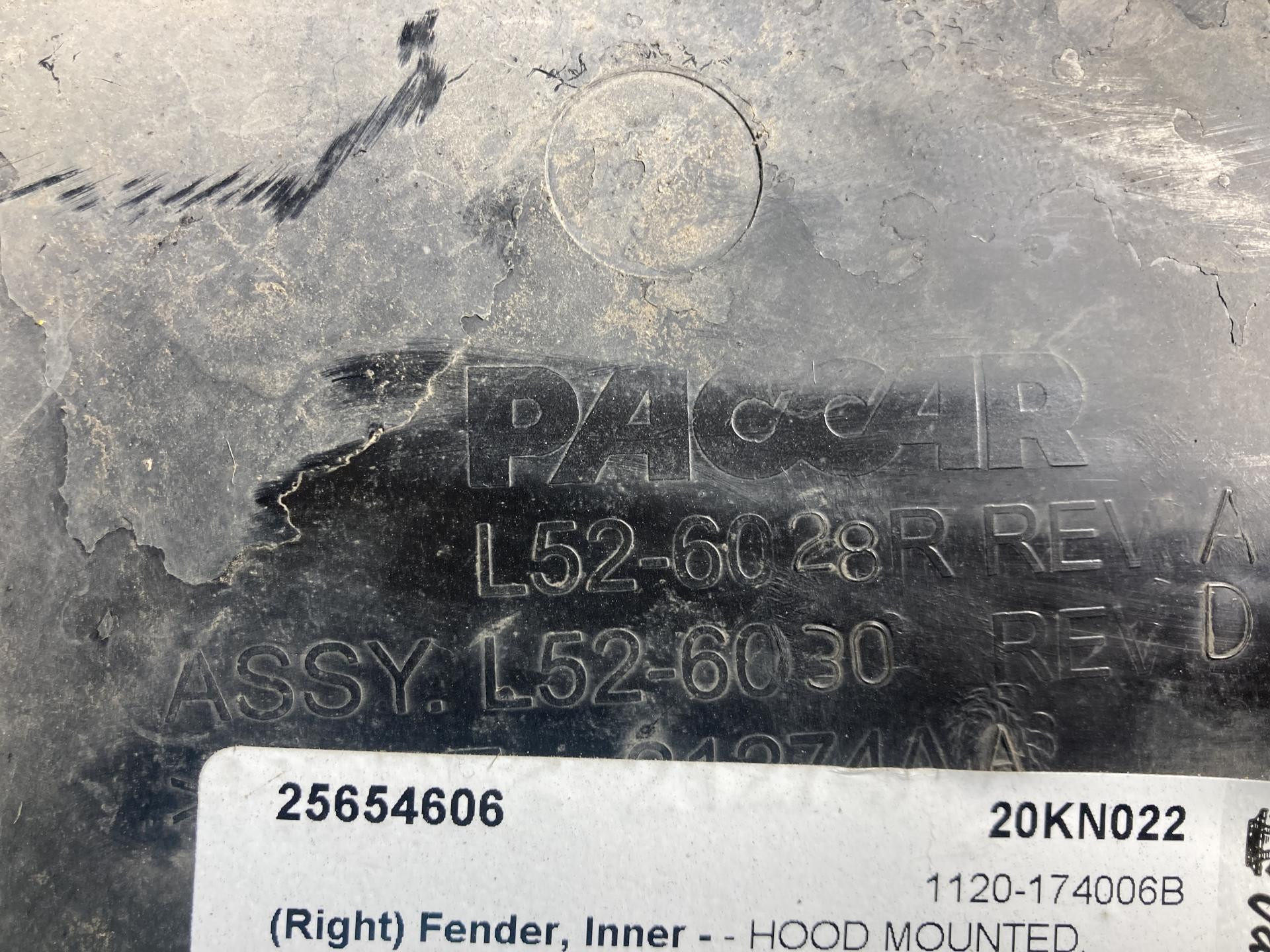 L52-6030 | Kenworth T680 Inner Fender for Sale