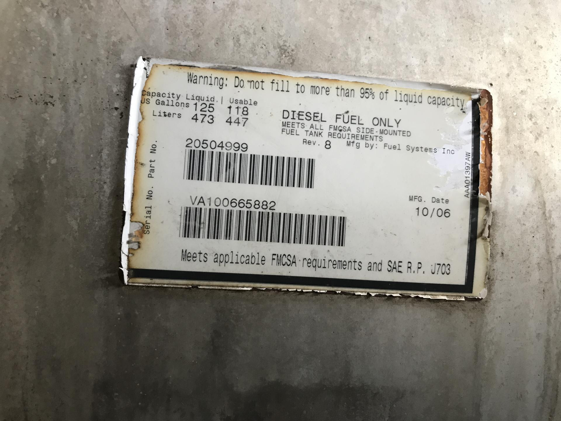 21161276 | Volvo WHL Fuel Tank for Sale